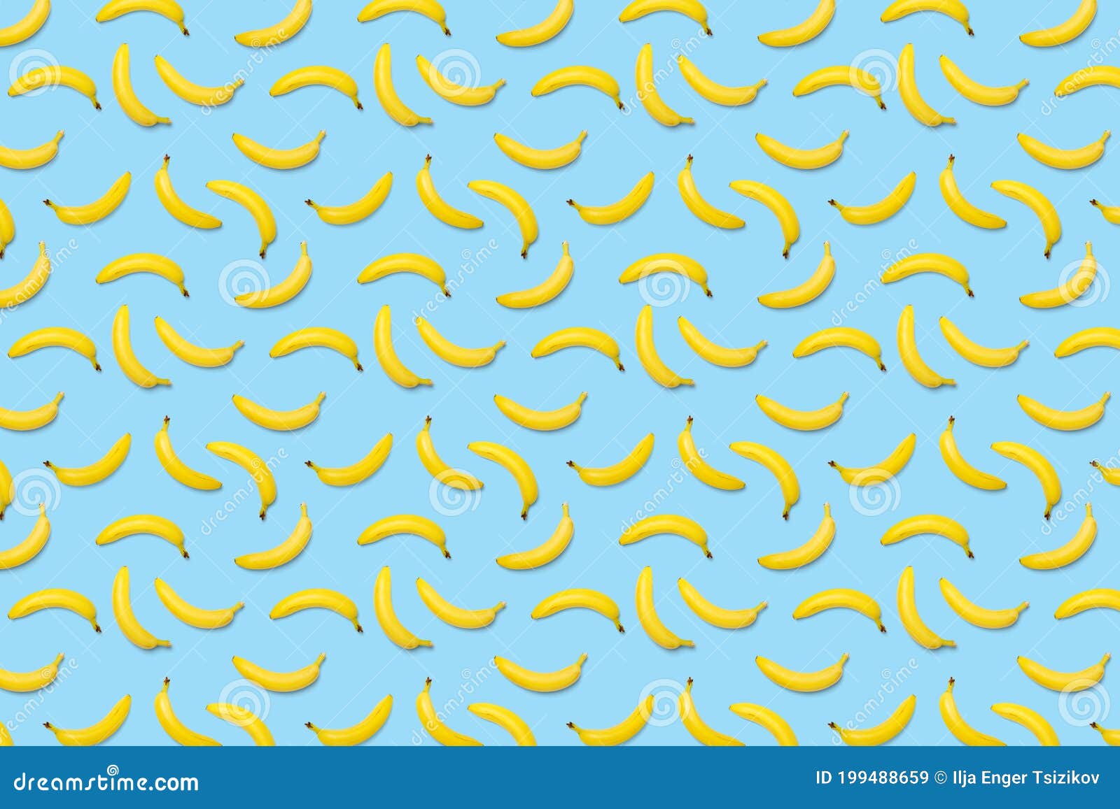 Bananas Creative Background. Pop Art Bananas Background. Tropical ...