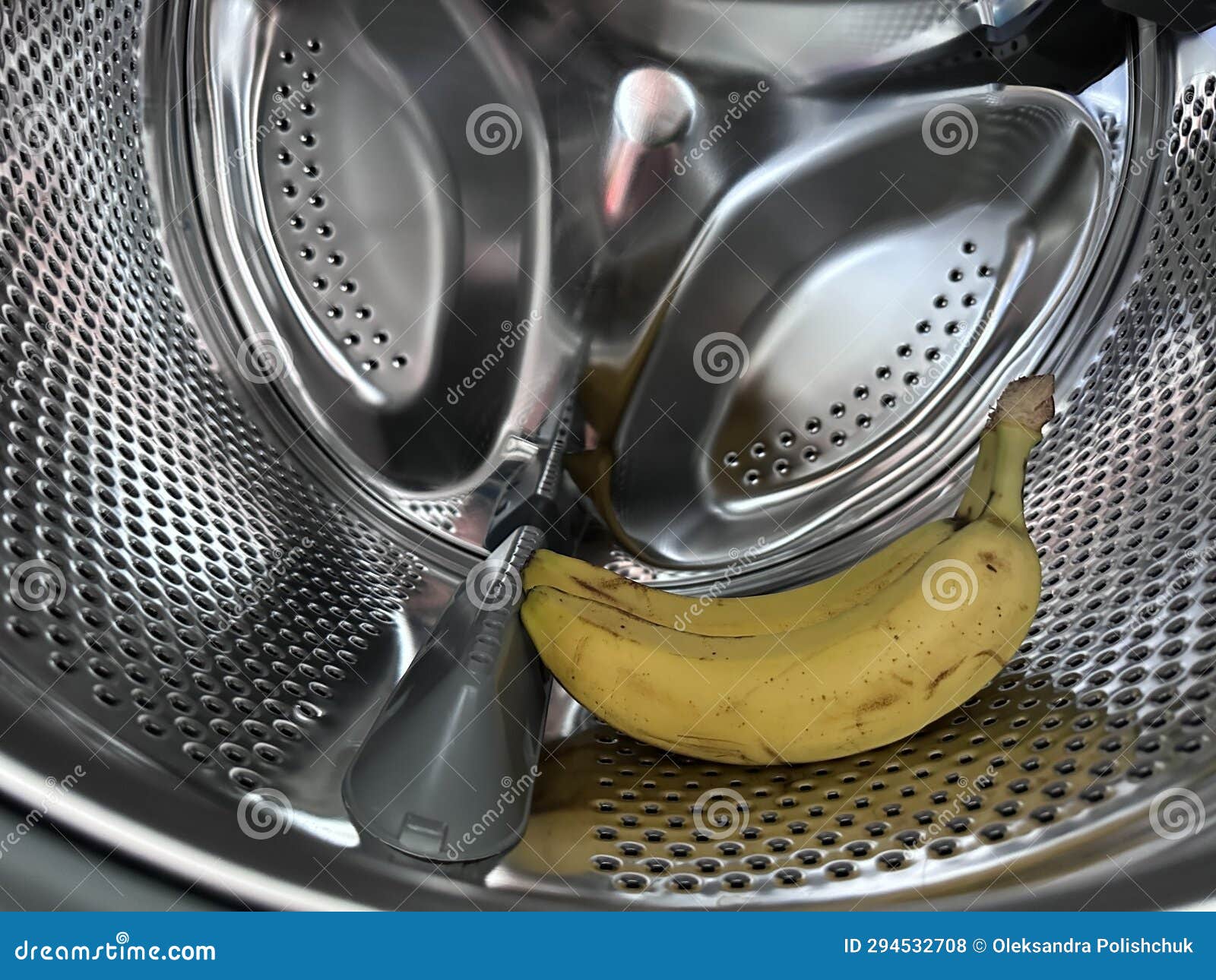 Bananas in washing machine stock photo. Image of vitamins - 294532708