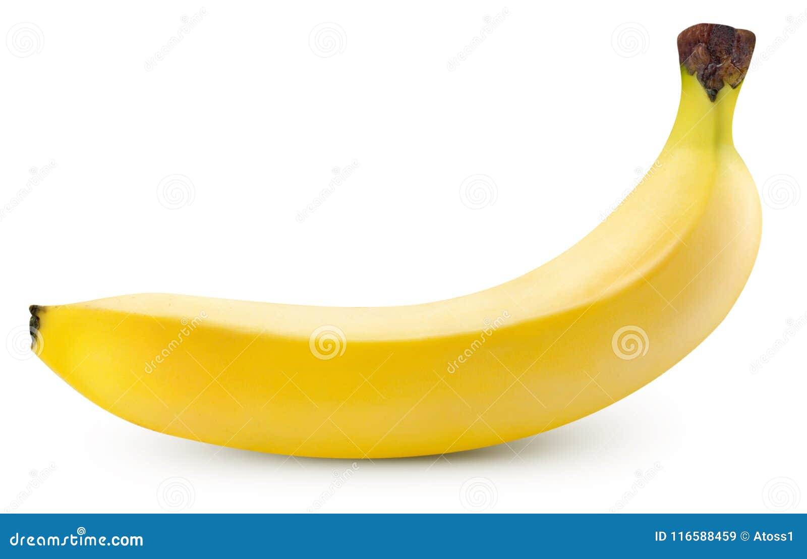 Bananas isolated on white stock image. Image of background - 116588459