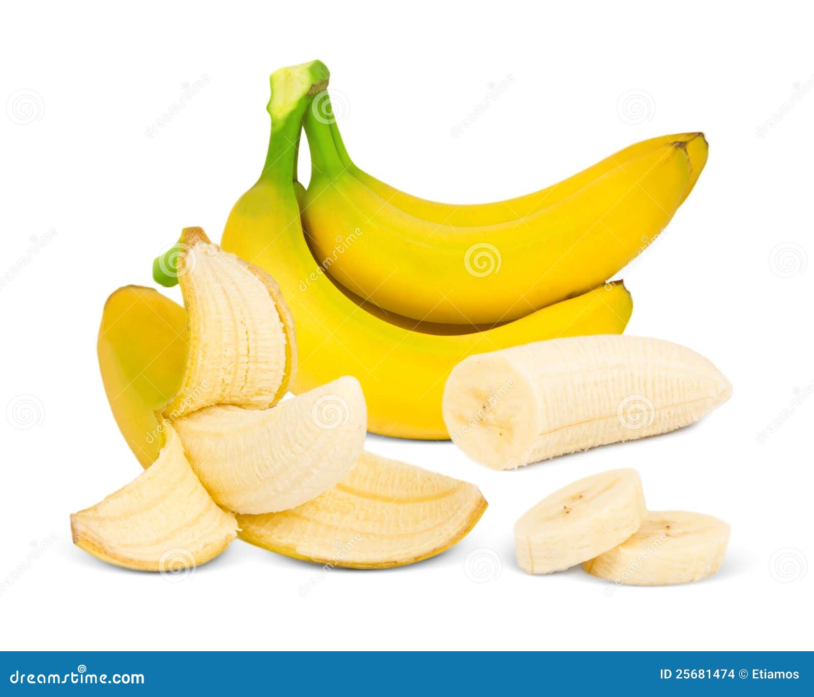 Banane photo stock. Image du nourriture, banane, nutritif - 25681474