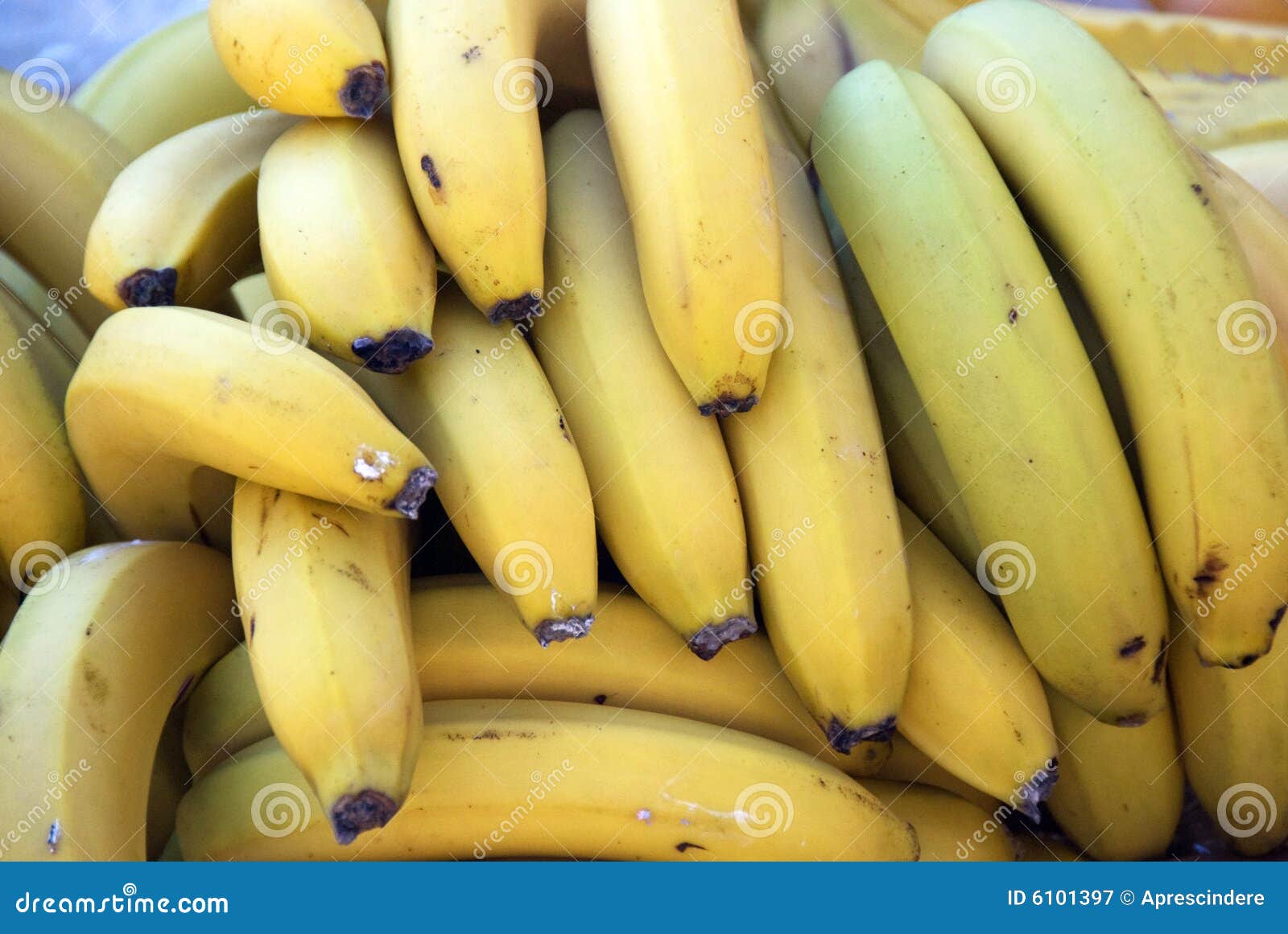 Bananen stockbild. Bild von früchte, diät, banane, nahrung - 6101397