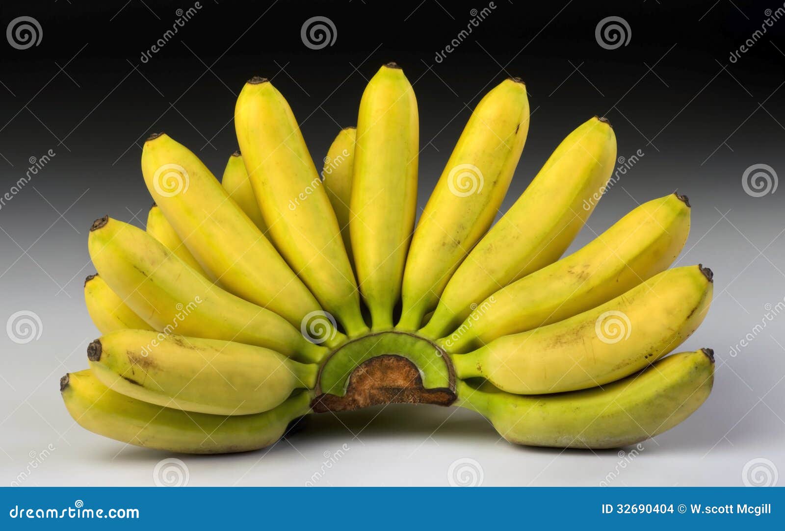 Bananer arkivfoto. Bild av organiskt, friskhet, moget - 32690404