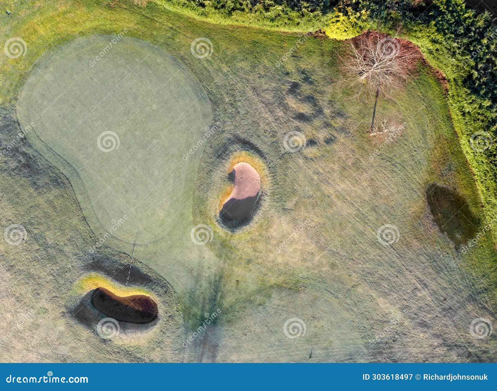 Banchory Golf Course Aerial View in Scotland Stock Image - Image of ...
