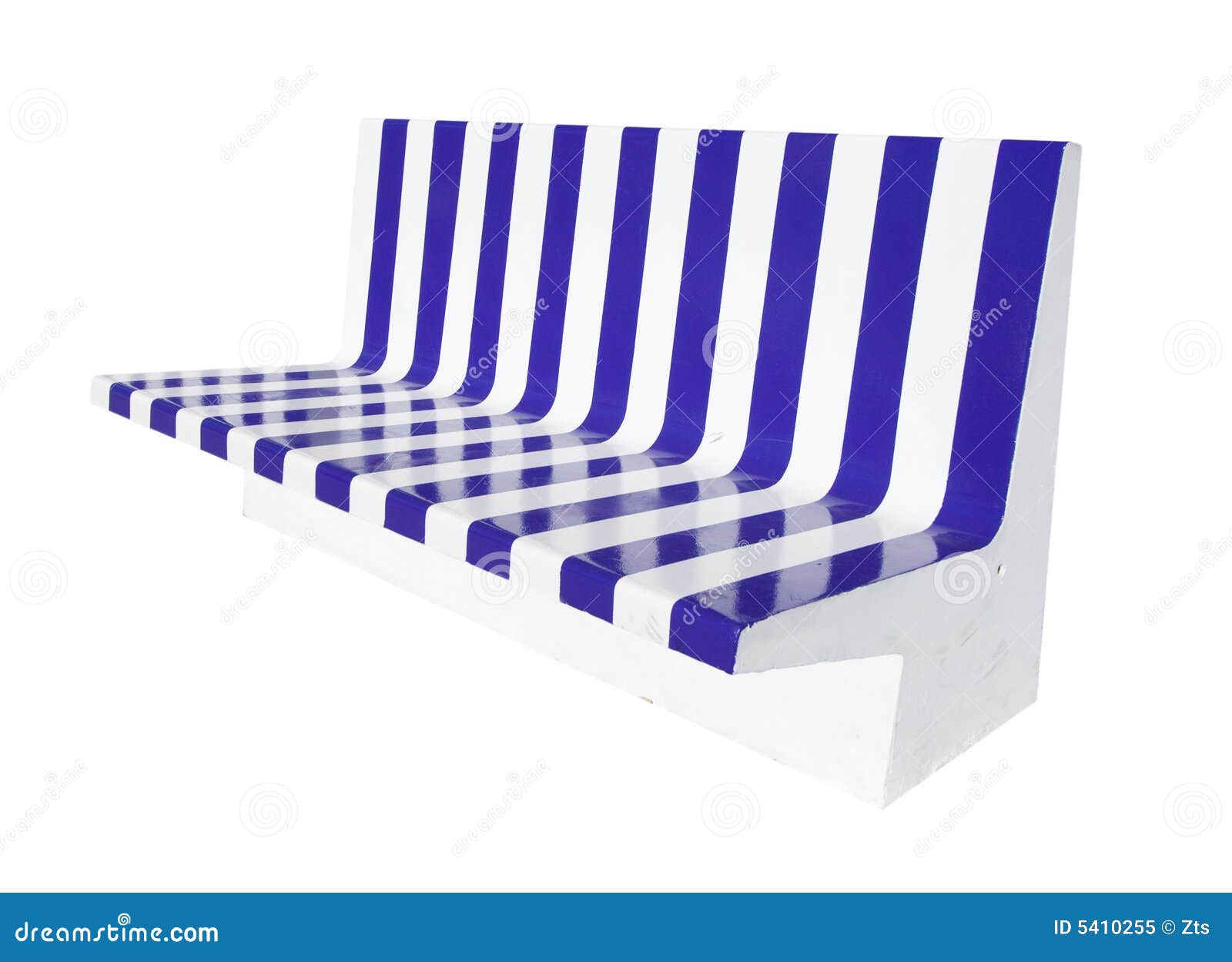 Banco de parque moderno imagen de archivo. Imagen de resorte - 5410255