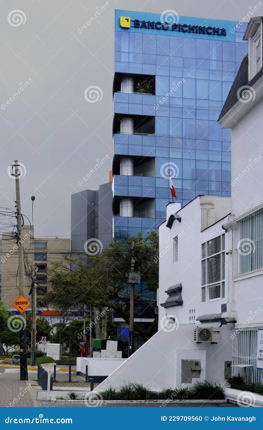 Banco Pichincha Lima Peru editorial image. Image of city - 229709560