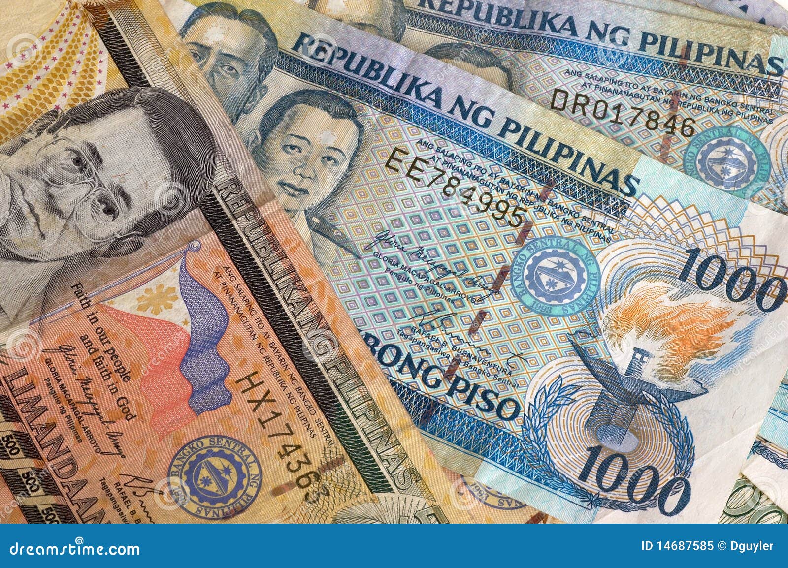 Banconote filippine immagine stock. Immagine di banconote - 14687585