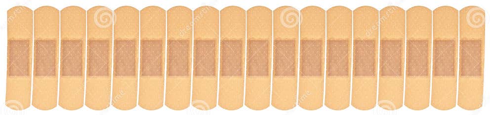 Band Aid Border or Background Image Stock Photo - Image of band ...