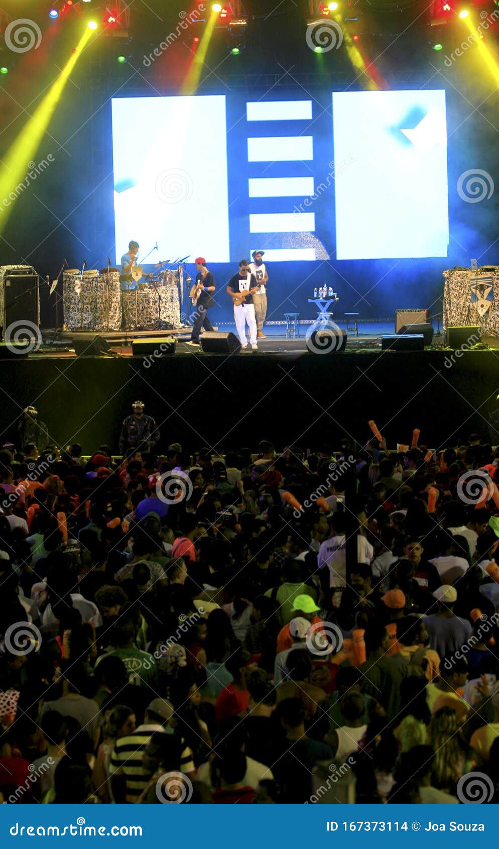 Band Baiana System during Concert in Salvador Editorial Stock Image ... Band Baiana System during Concert in Salvador Editorial Stock Image ...