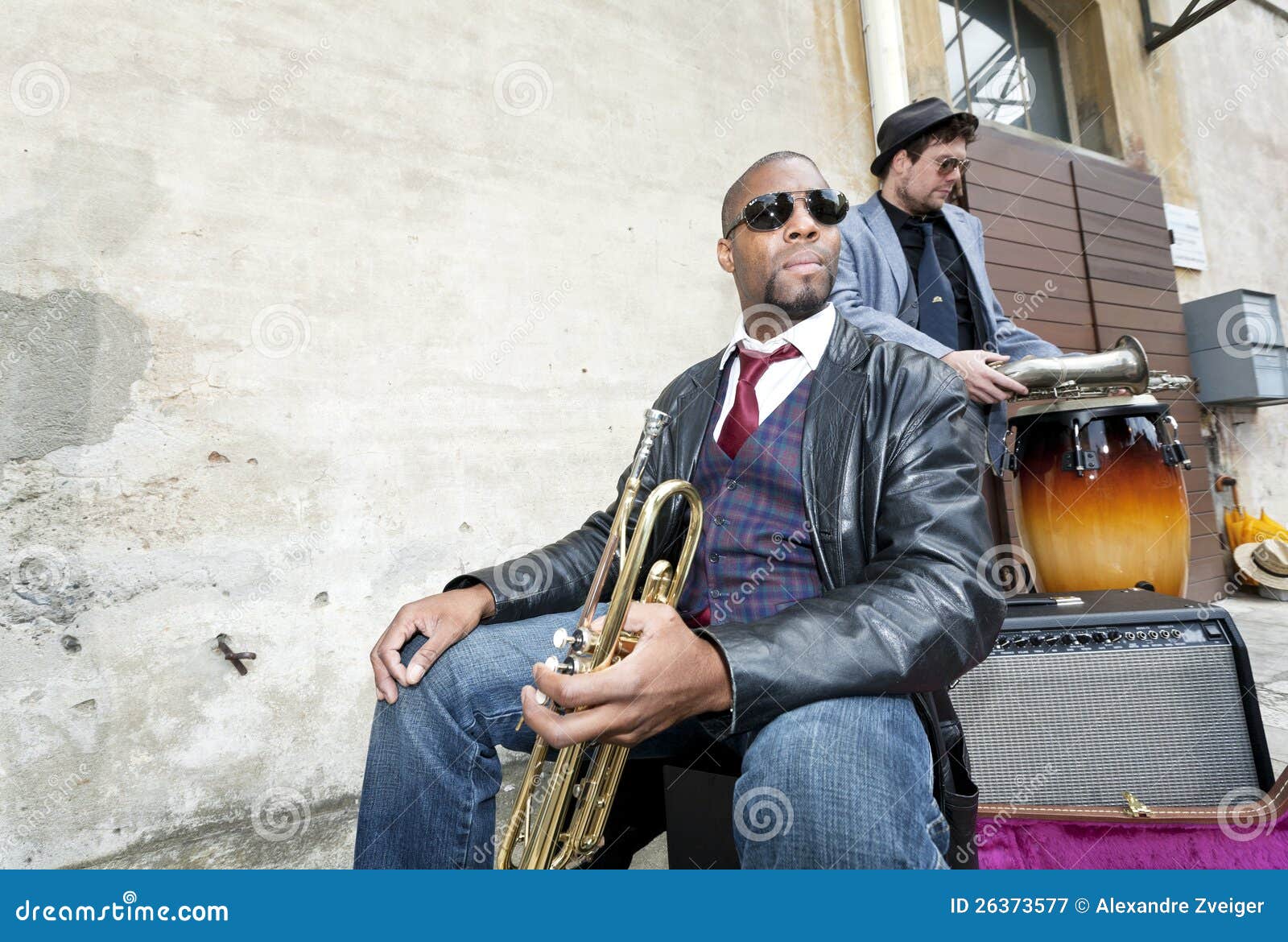 Band of blues musicians stock image. Image of people - 26373577
