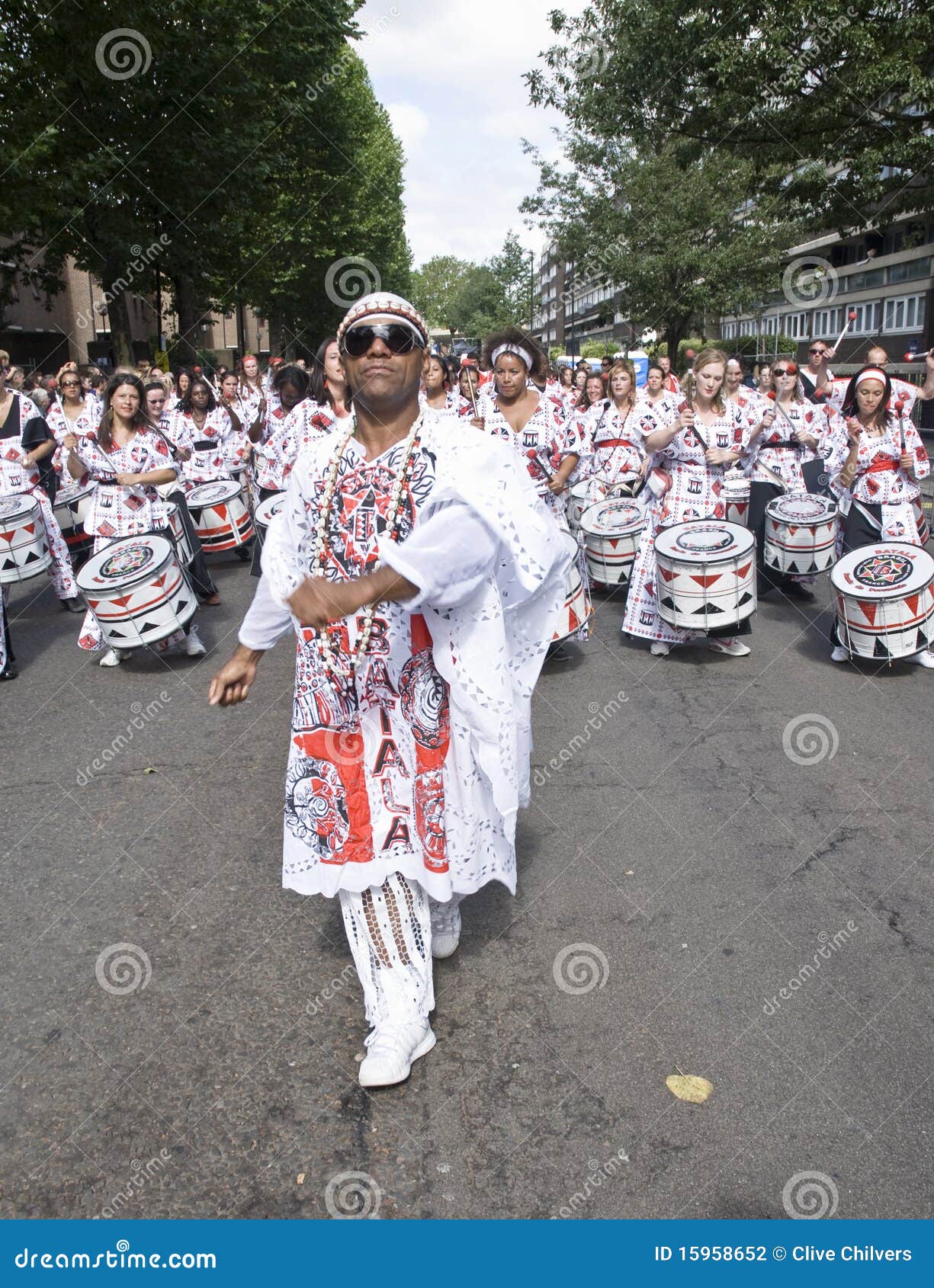 Band Leader from Batala Banda De Percussao Editorial Photography ...