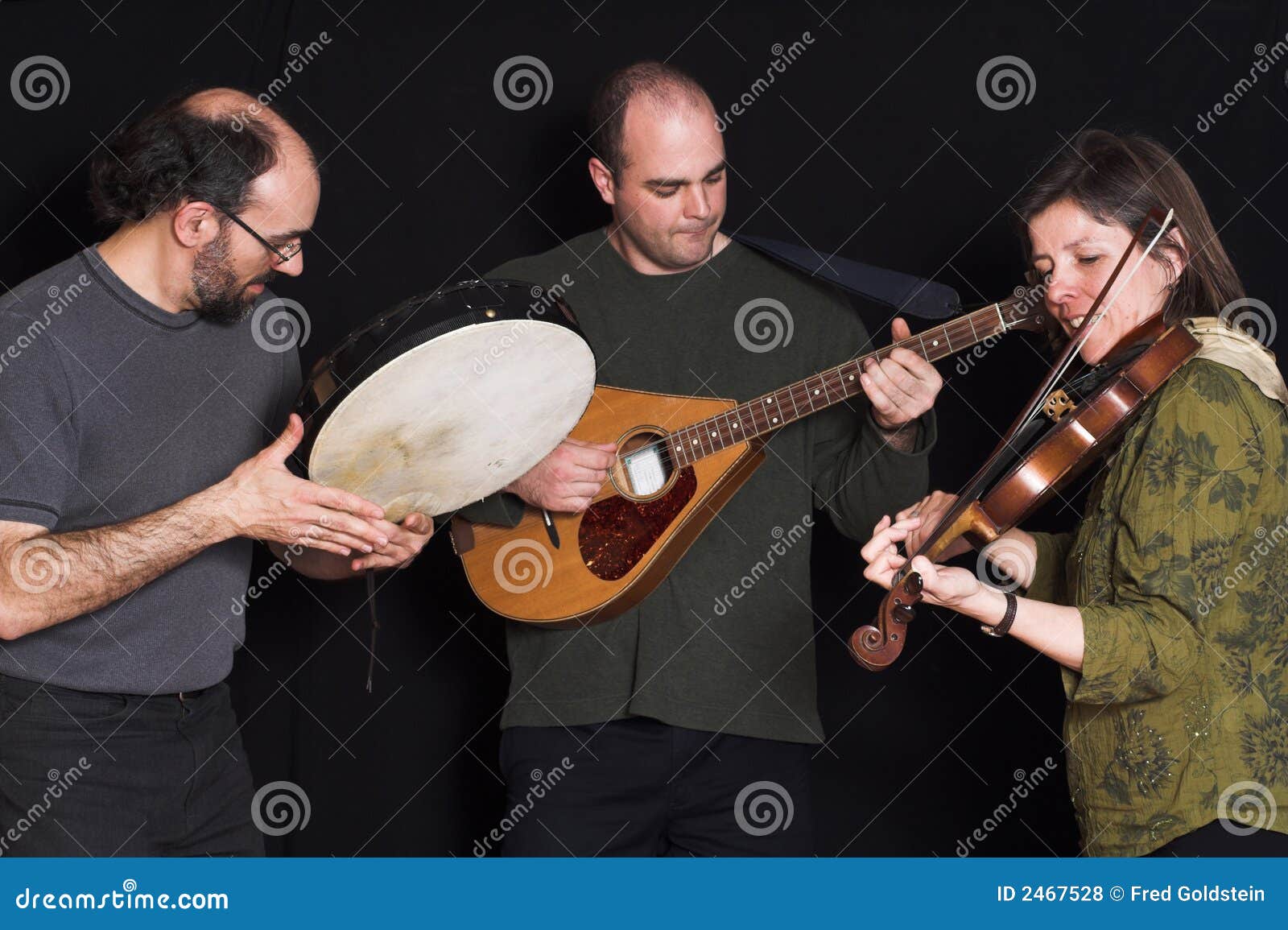 Band playing celtic music stock photo. Image of classic - 2467528