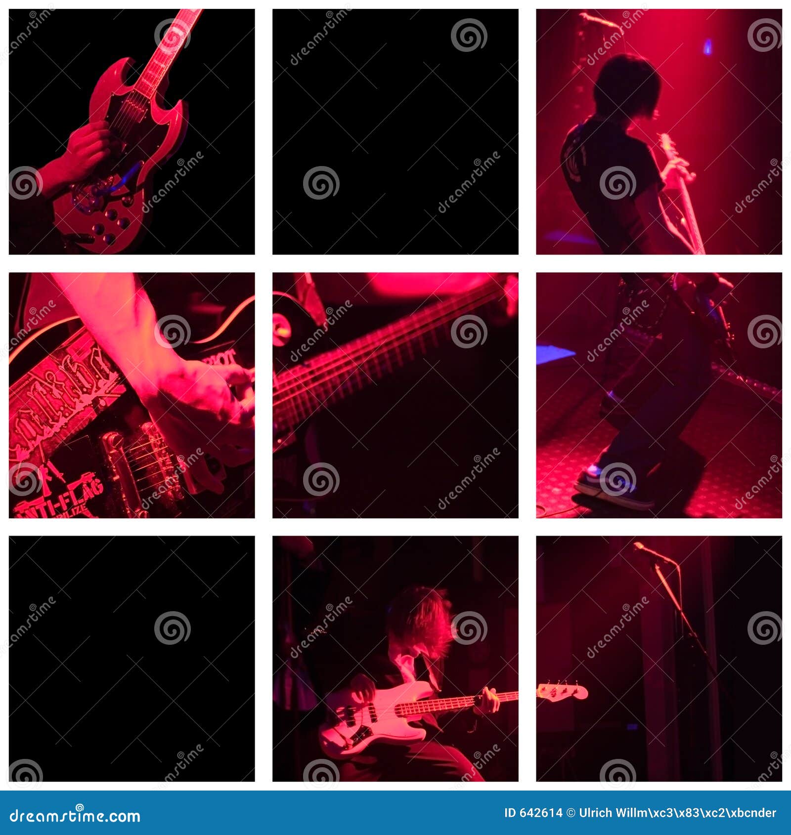 Band plays live - grid stock photo. Image of bass, energy - 642614
