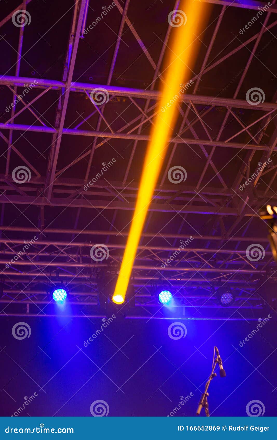 Band on stage light show stock image. Image of smoke - 166652869