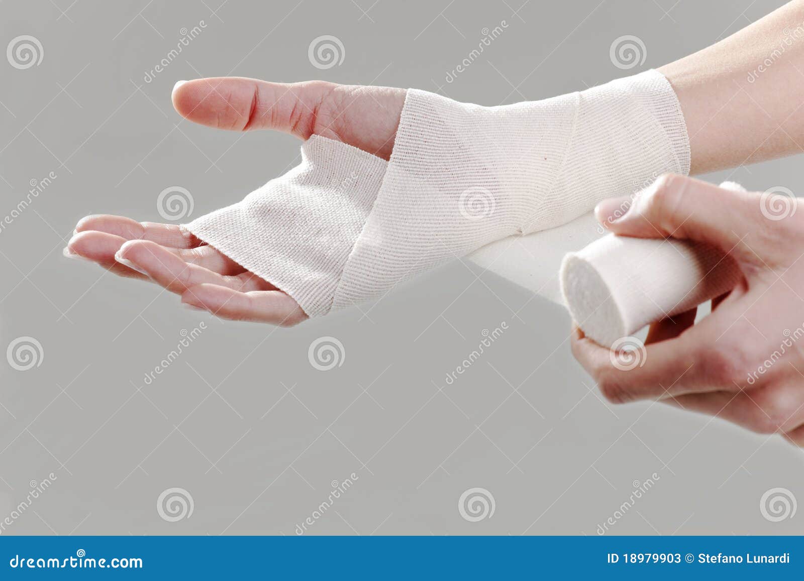 Bandage stock image. Image of care, physical, wrist, body - 18979903