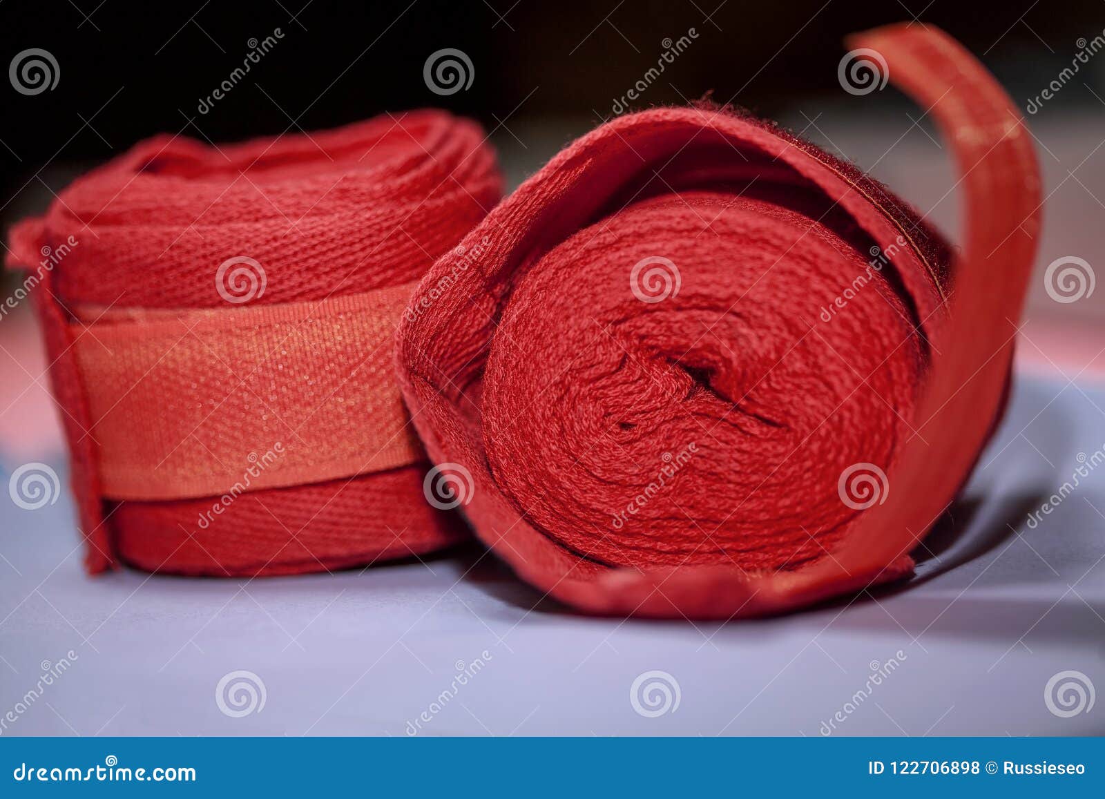 Bandage for Boxing Training Stock Photo - Image of sportswear, martial ...