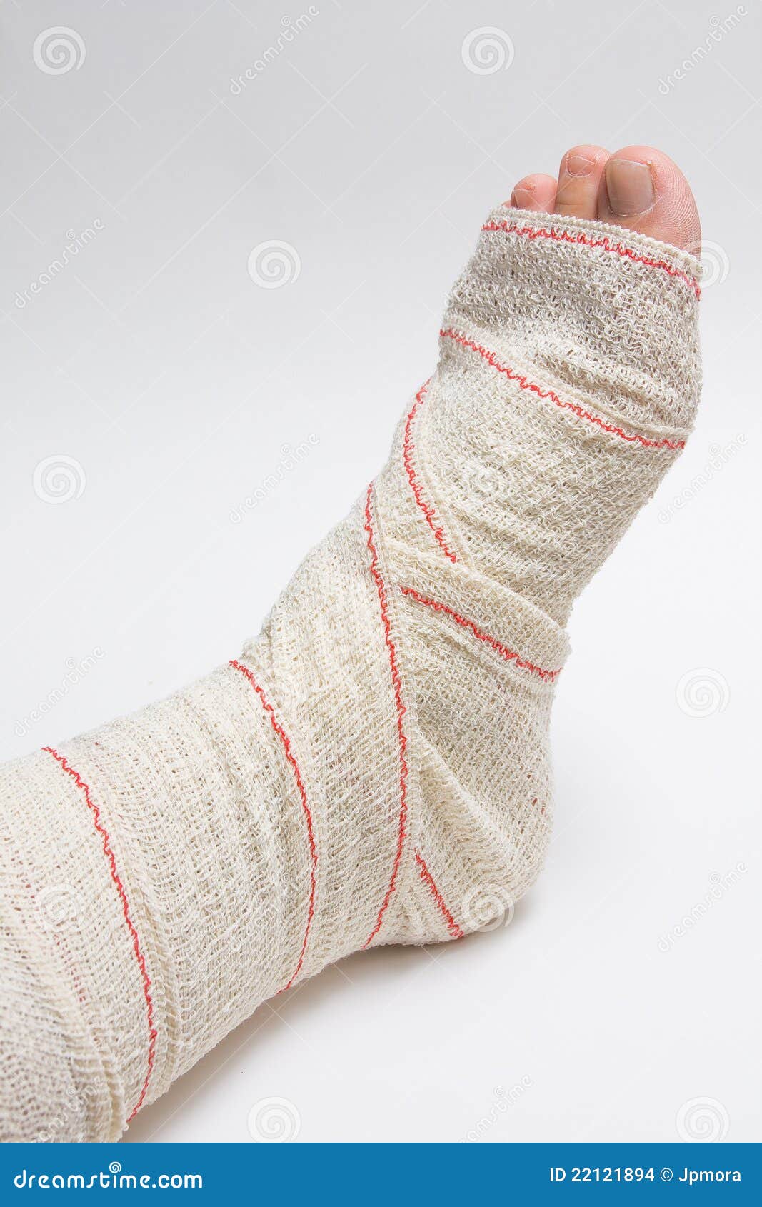 Bandage foot stock photo. Image of protection, foot, cure - 22121894