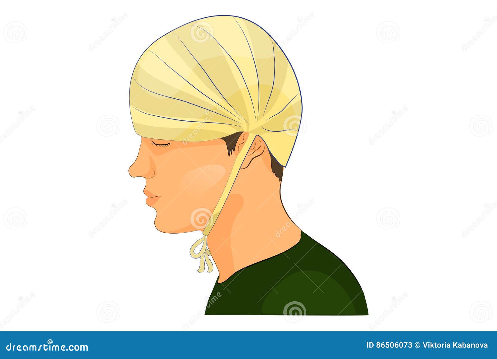 Bandage Head Stock Illustrations – 2,439 Bandage Head Stock ...