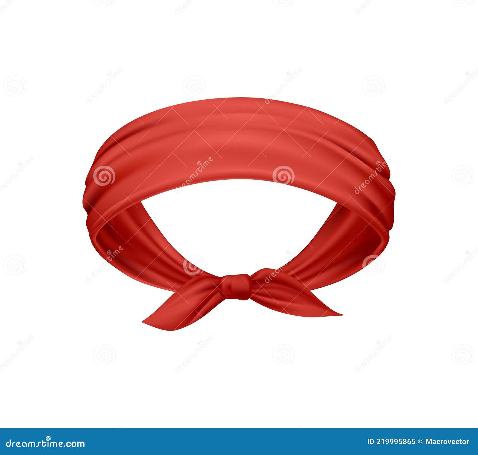 Neckerchief Realistic Illustration | CartoonDealer.com #219992998