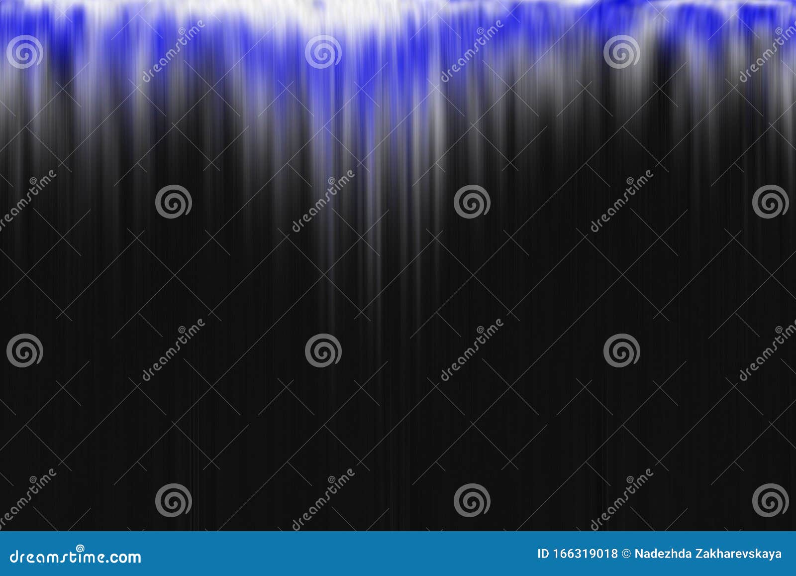 Bandas Azules Sobre Fondo Negro Stock de ilustración - Ilustración de ...