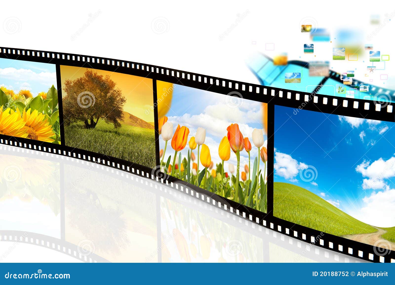 Bande de film photo stock. Image du illustration, bande - 20188752