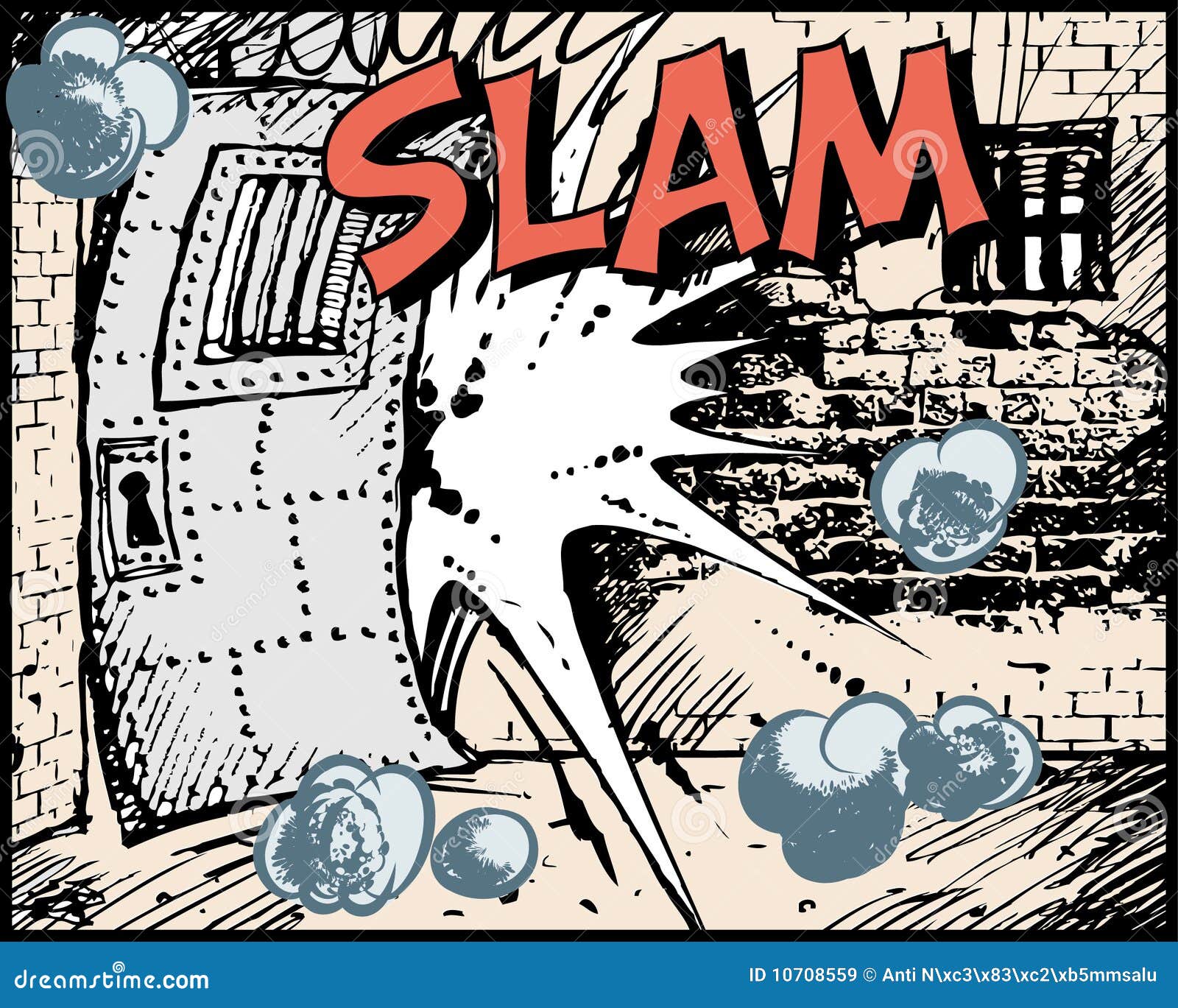 Bande Dessinée - Claquement Illustration Stock - Illustration of ...
