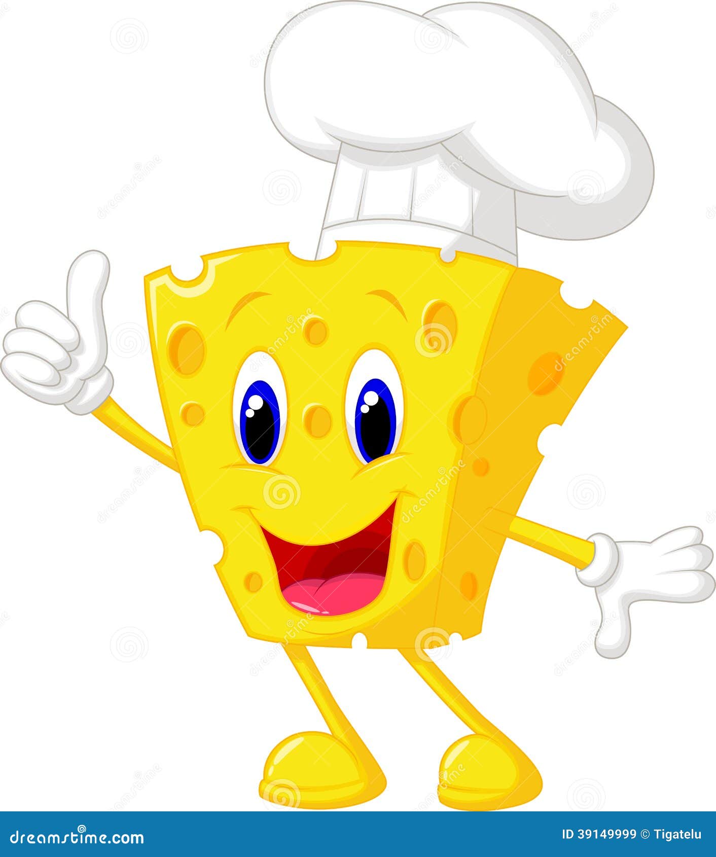 Bande Dessinée De Chef De Fromage Illustration de Vecteur ...