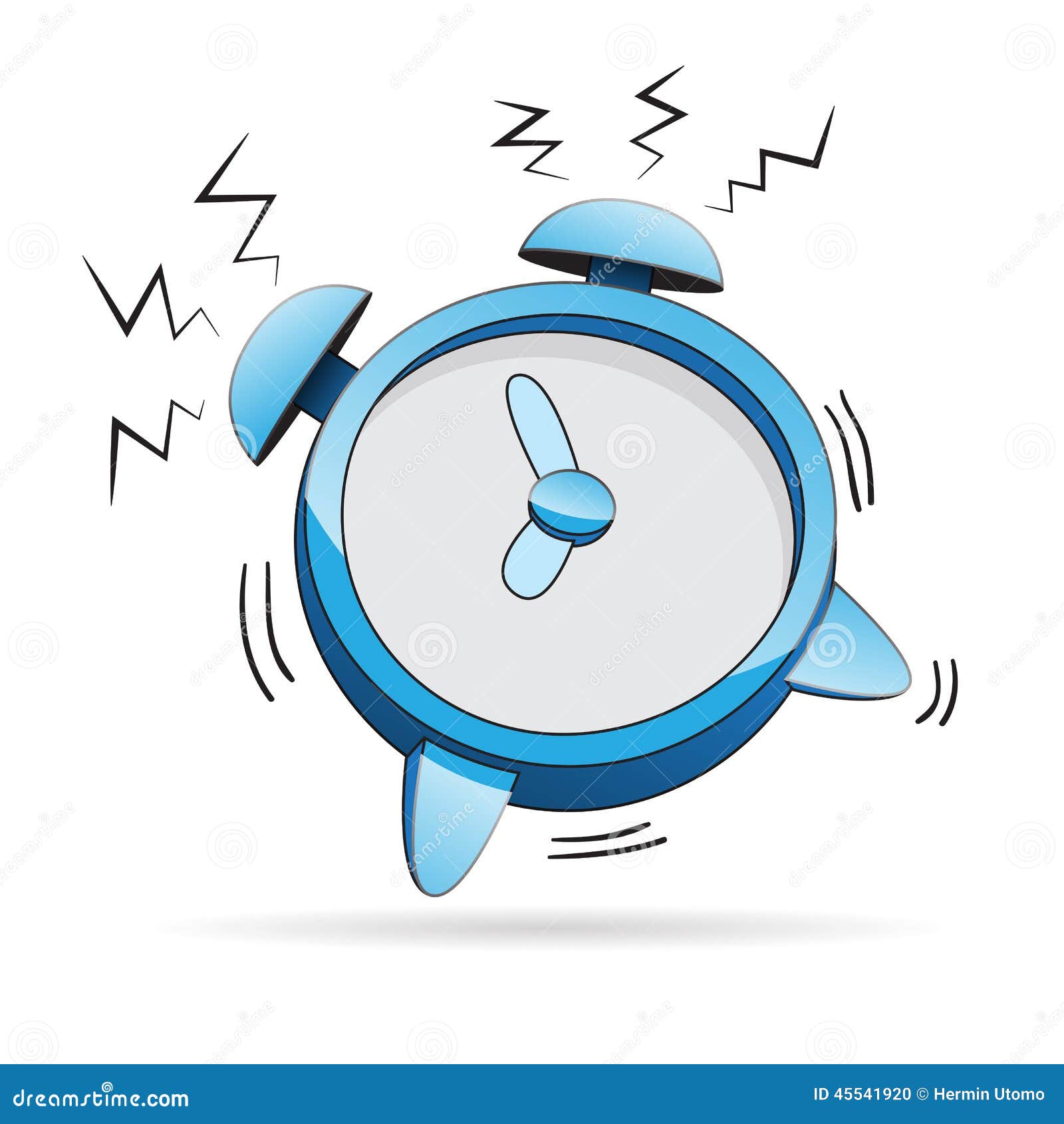 Bande dessinée de réveil illustration de vecteur. Illustration du ...