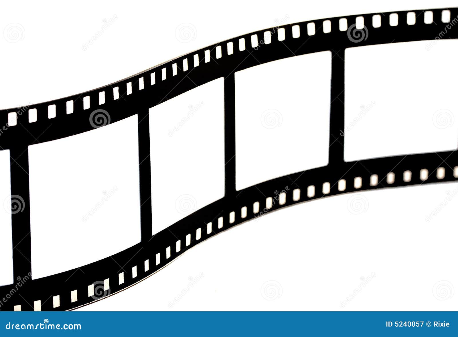 Bande Noire Et Blanche De Film Illustration Stock - Illustration du ...