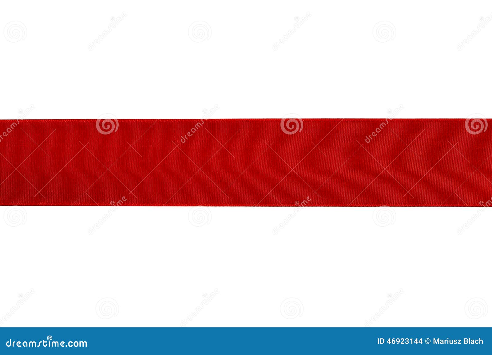 Bande rouge photo stock. Image du couleur, noël, décoration - 46923144