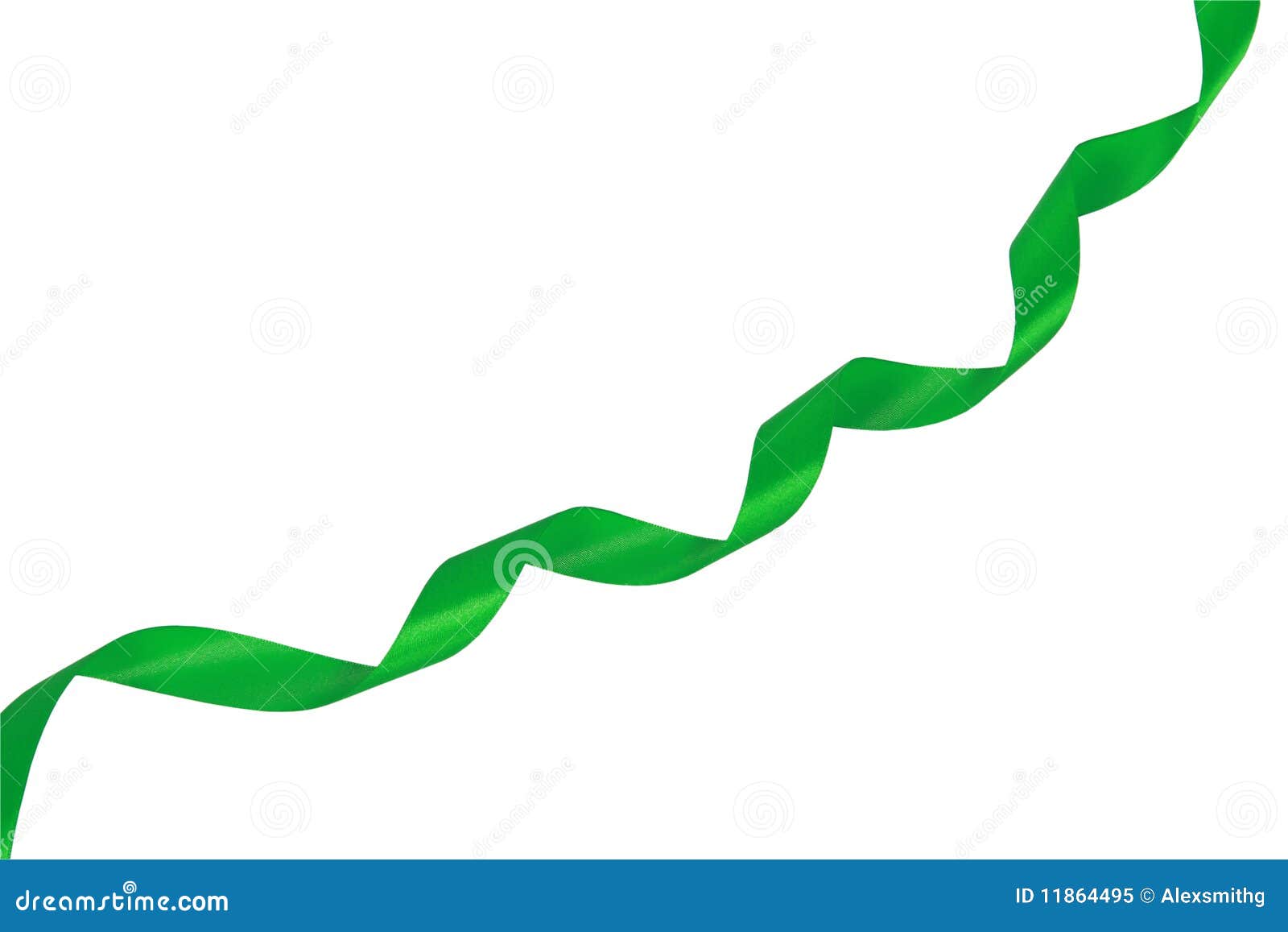 Bande Verte Au-dessus De Blanc Image stock - Image du étincelle, blanc ...