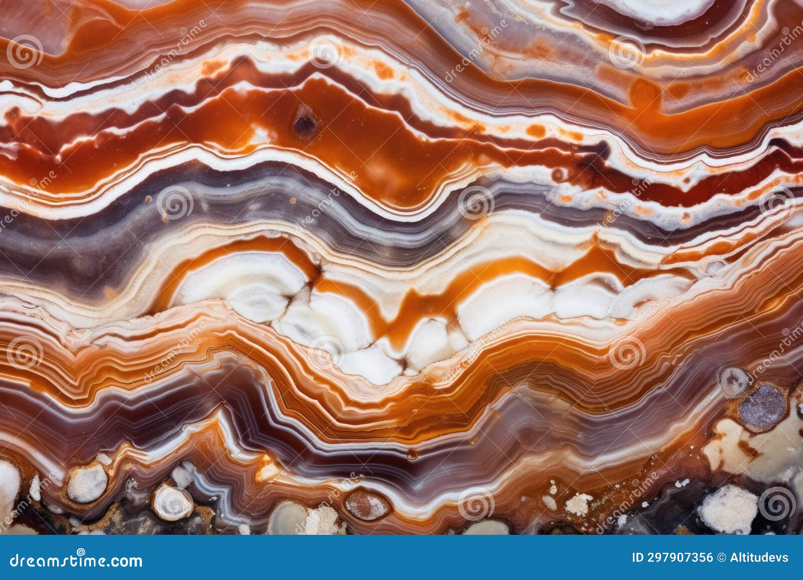 Banded agate stone texture stock photo. Image of natural - 297907356