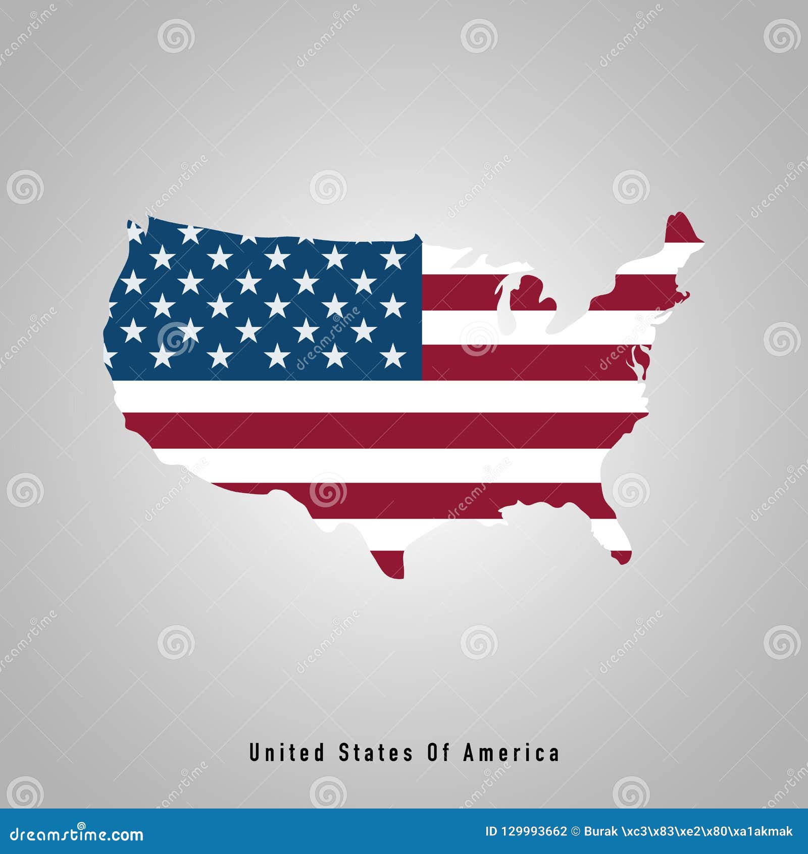 Bandeira Americana EUA Logo Map Ilustração do Vetor - Ilustração de ...