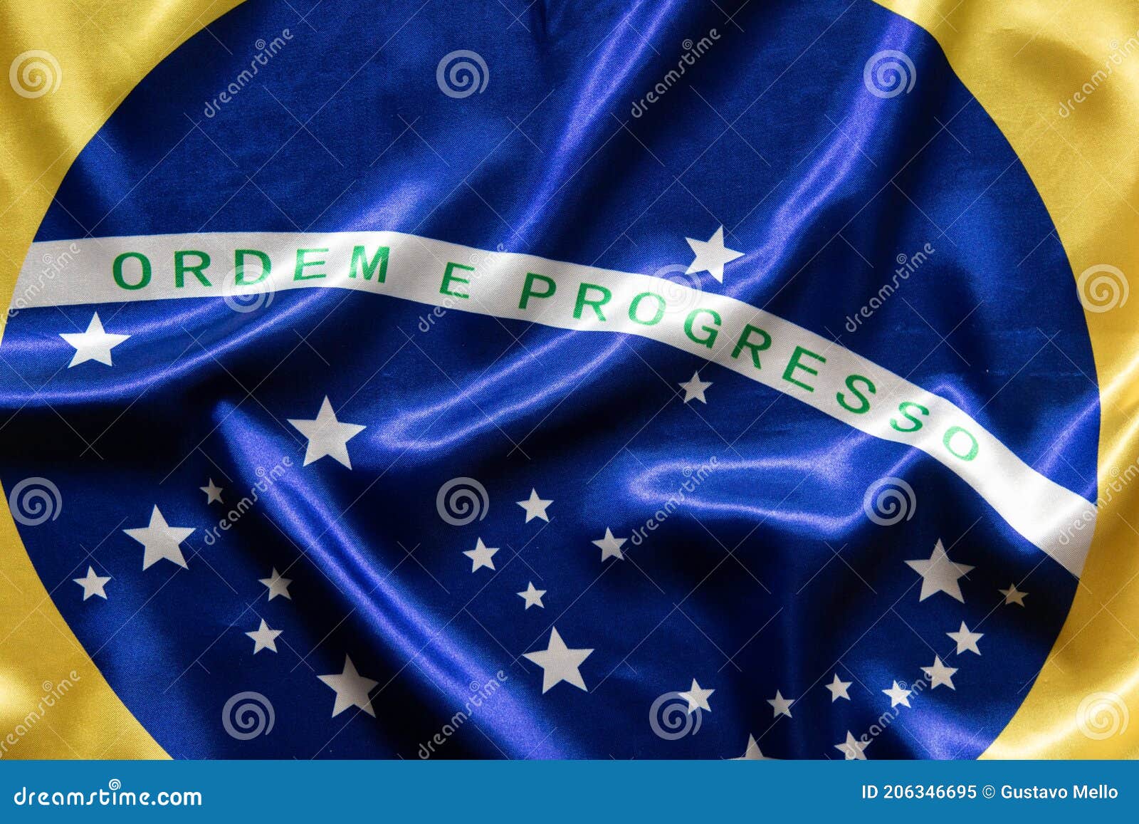 Bandeira Brasileira Com Textura. Brasil Imagem de Stock - Imagem de ...