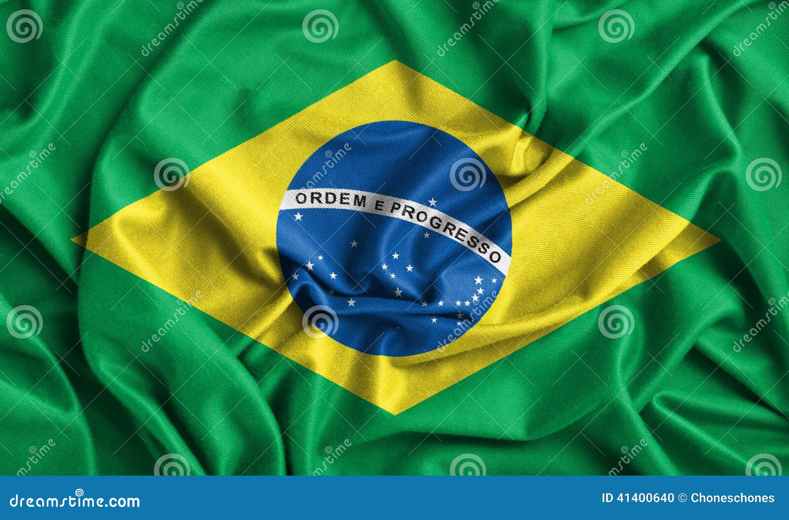 Bandeira de Brasil foto de stock. Imagem de wallpaper - 41400640