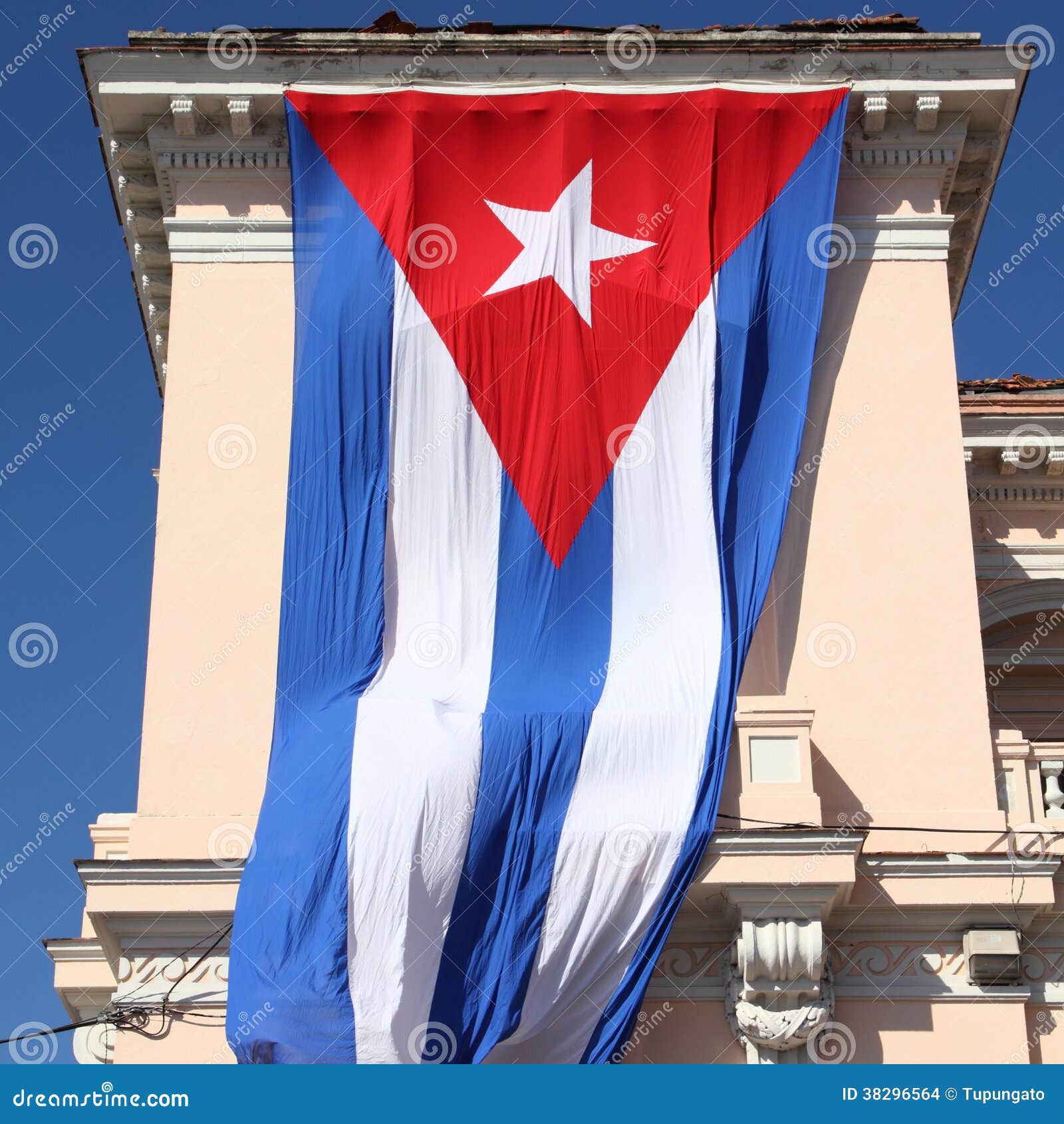 Bandeira de Cuba foto de stock. Imagem de naturalizado - 38296564