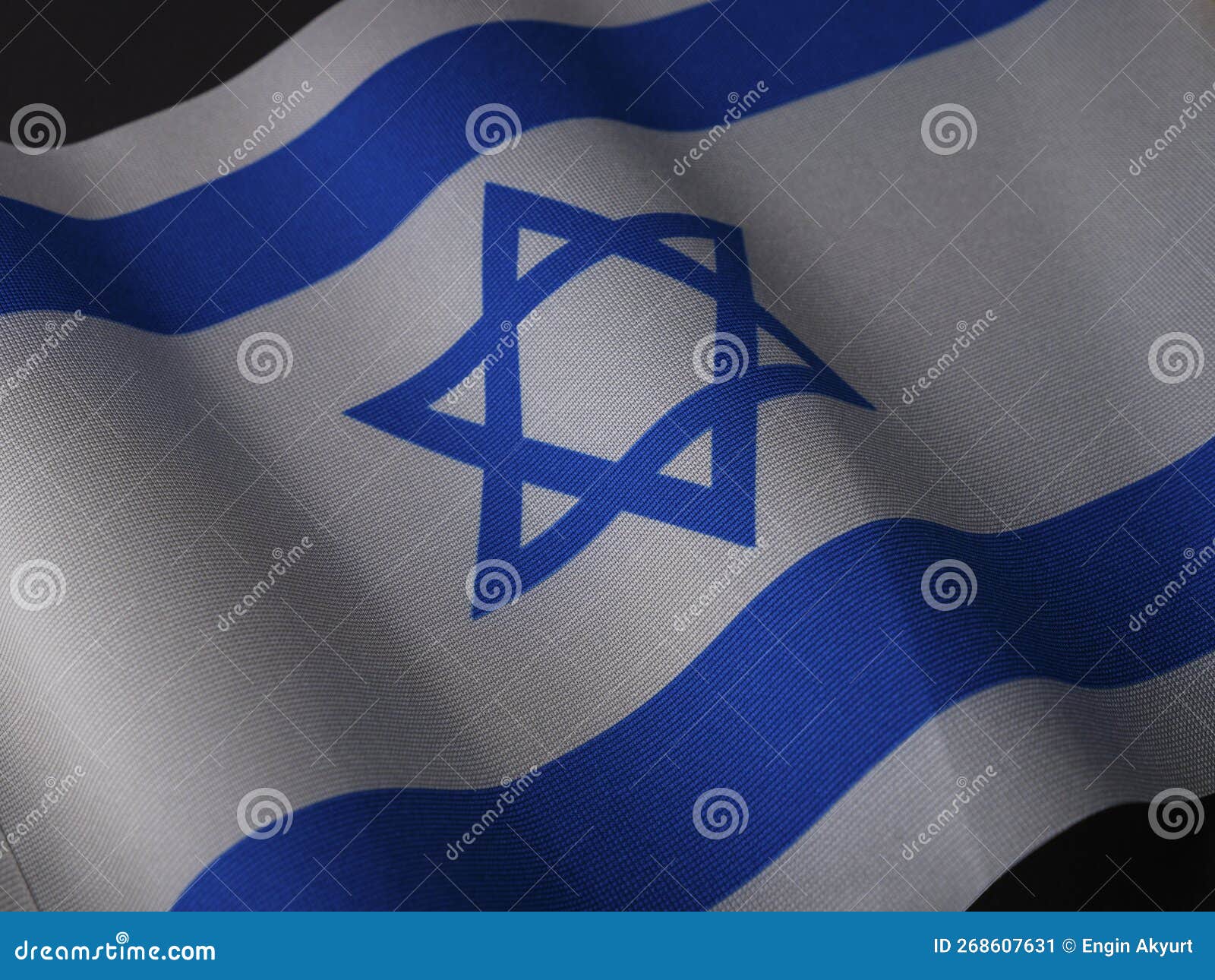 Bandeira de israel imagem de stock. Imagem de emblema - 268607631