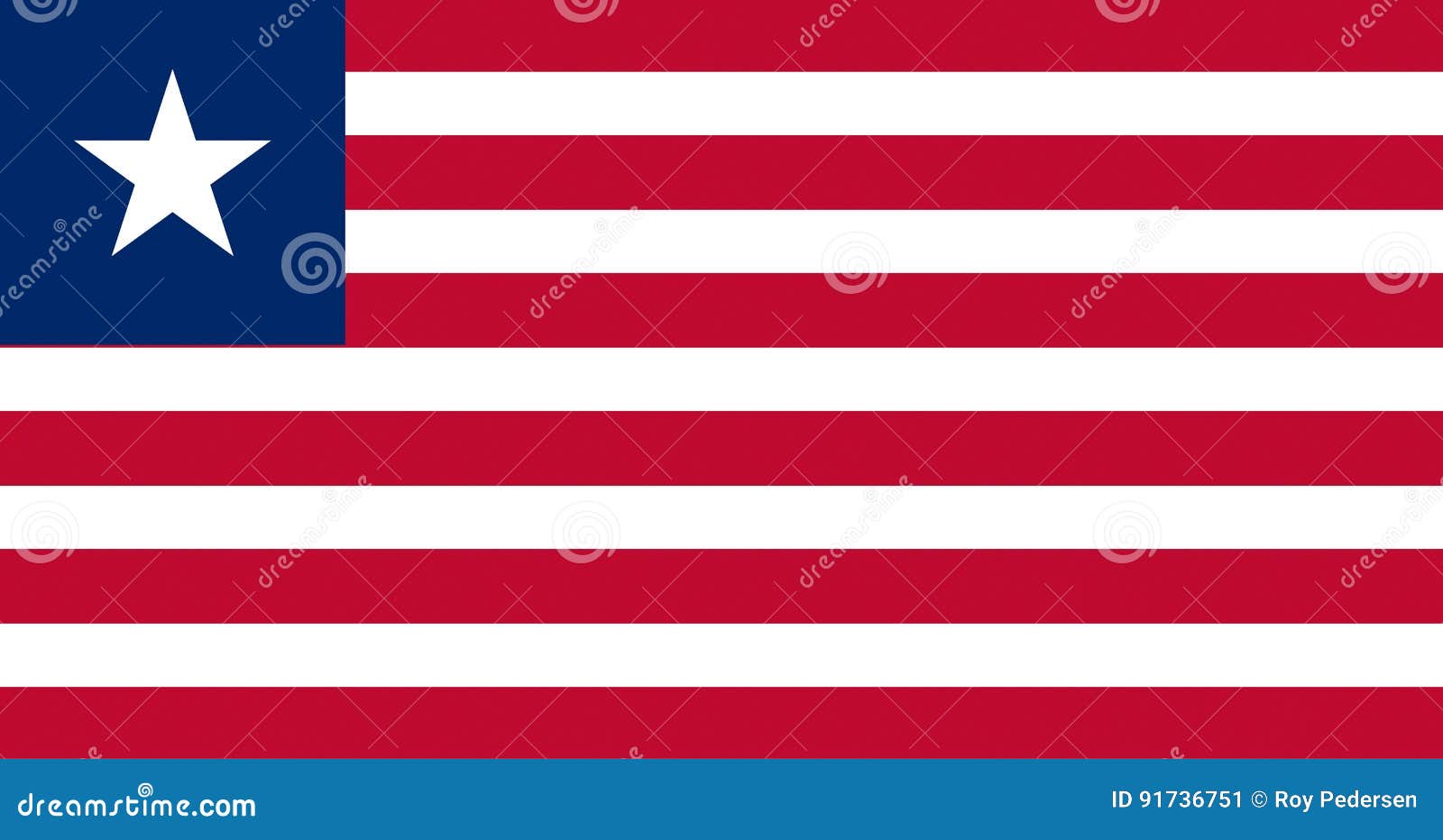 Bandeira de Liberia ilustração stock. Ilustração de alferes - 91736751