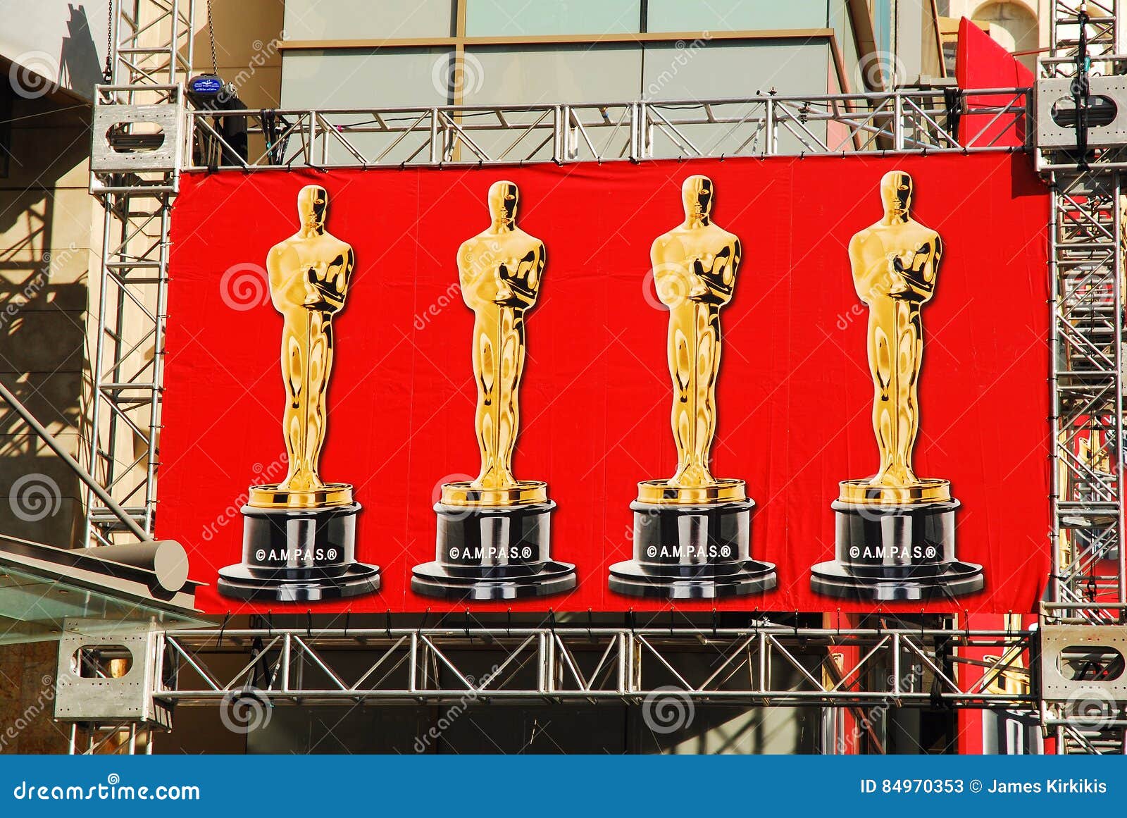 Bandeira De Oscars, Hollywood Foto de Stock Editorial - Imagem de ...
