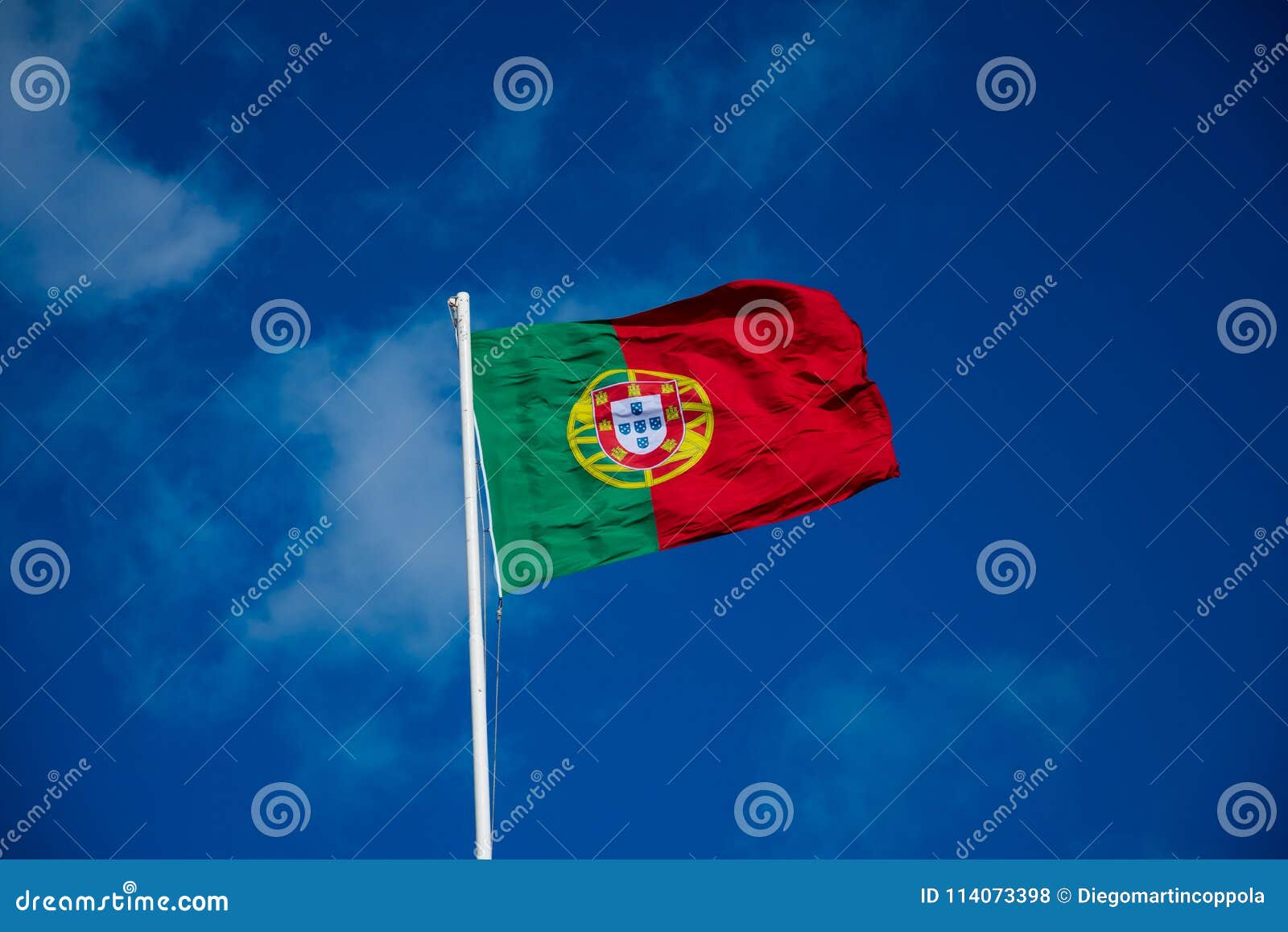 Bandeira De Portugal Bandeira De Portugal Foto de Stock - Imagem de ...