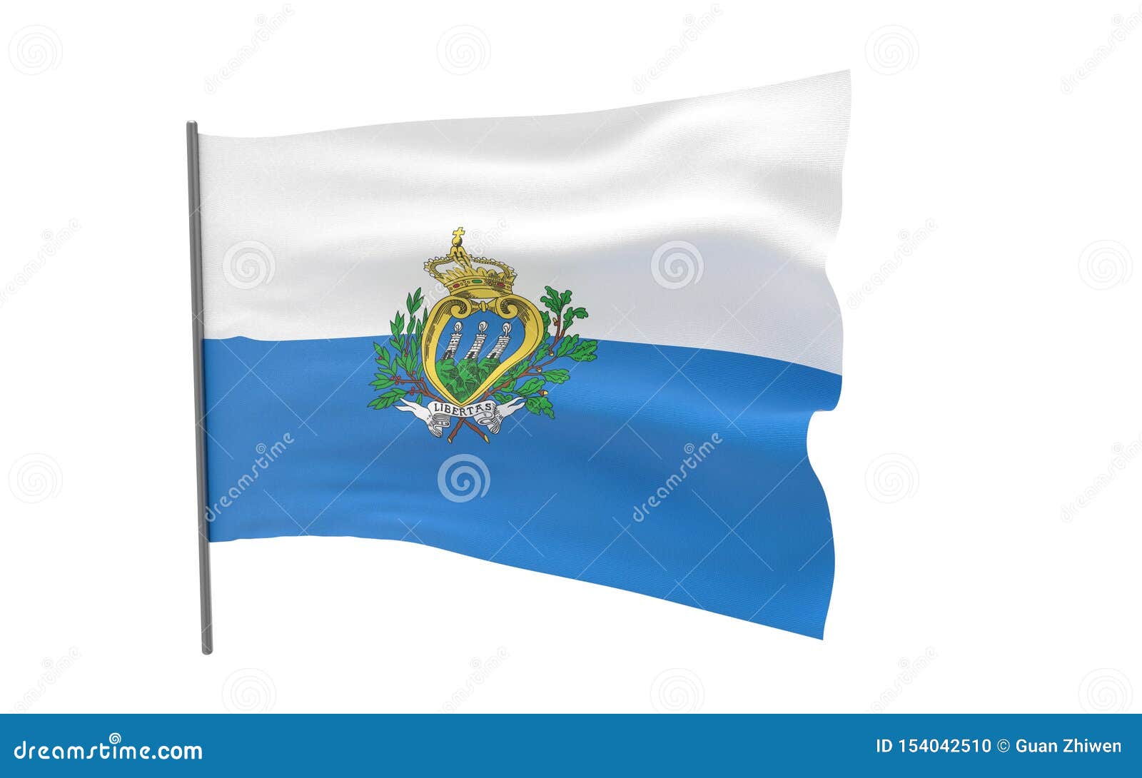 Bandeira De San Marino Foto De Stock Imagem De Seda 154042510