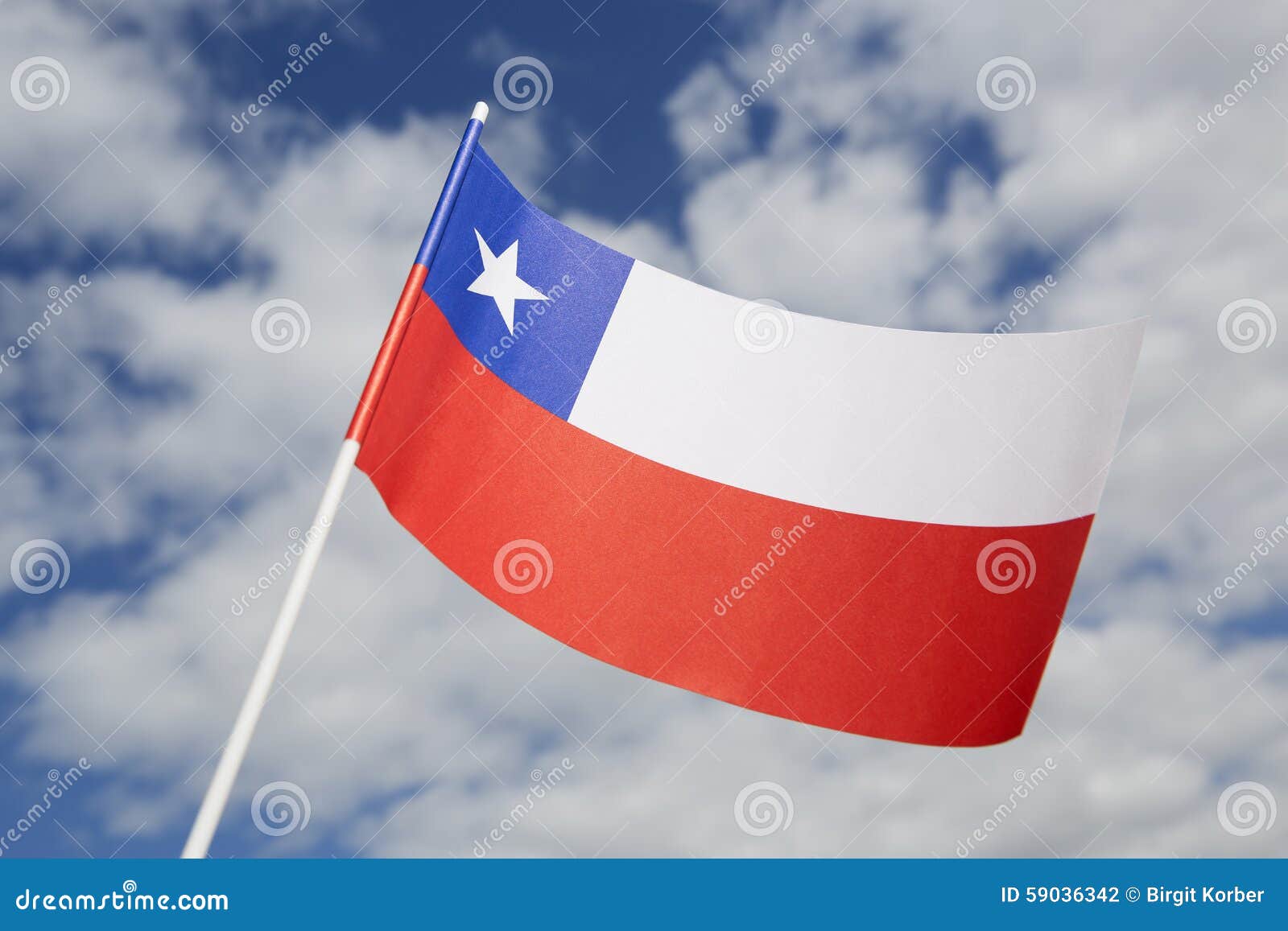 Bandeira Do Chile Stock Photos - Royalty Free Stock Images