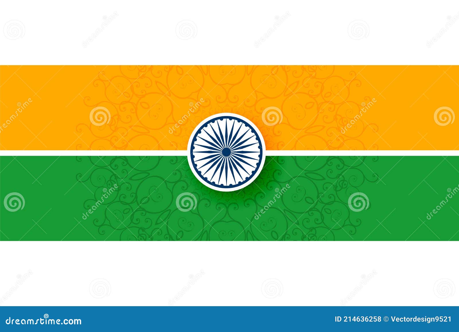 Bandeira Indígena Tricolor Em Design Plano Ilustração do Vetor ...