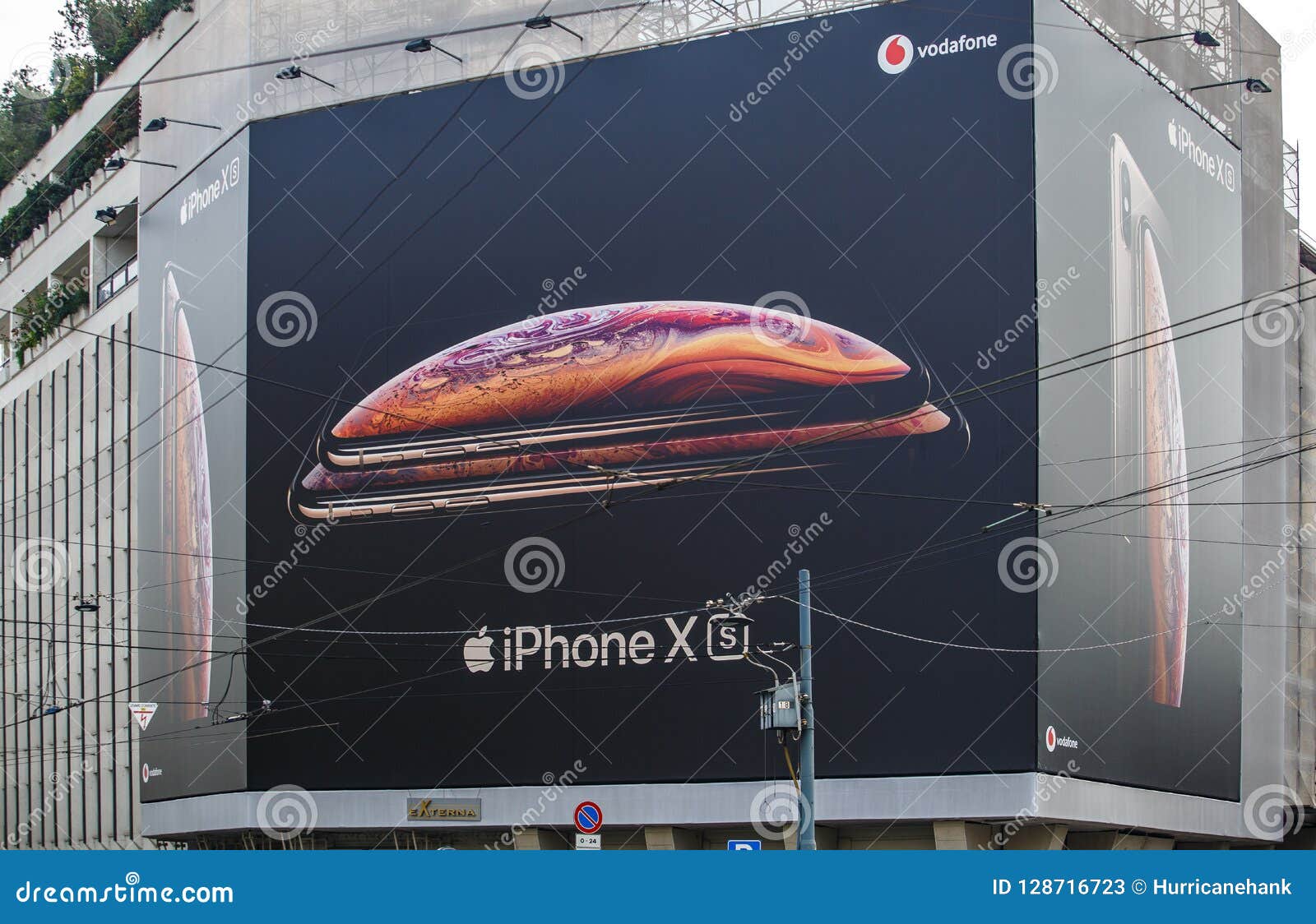 Bandeira Nova Da Propaganda De Apple Iphone XS Em Apple Store Foto de ...