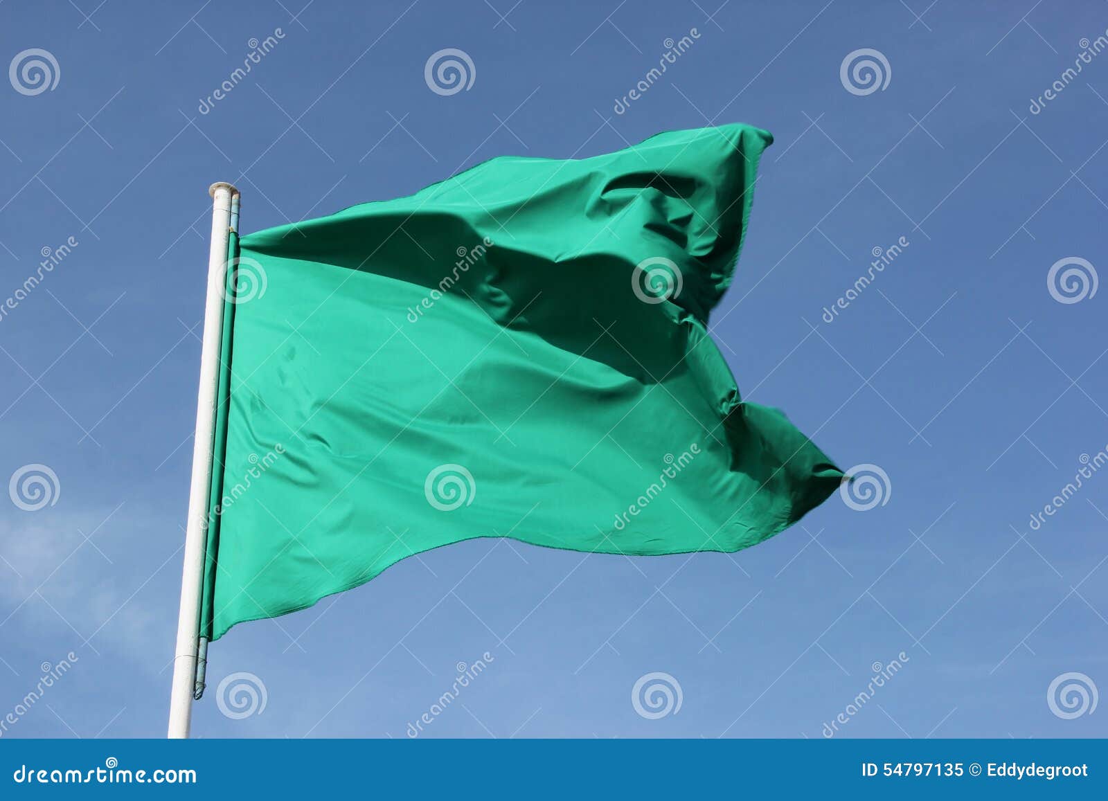 Bandeira verde imagem de stock. Imagem de turista, fundo - 54797135