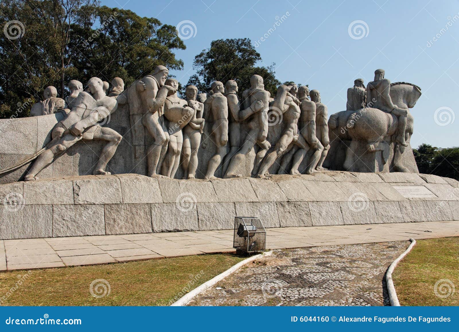 Bandeiras Monument Sao Paulo Brazil Editorial Image - Image of monument ...