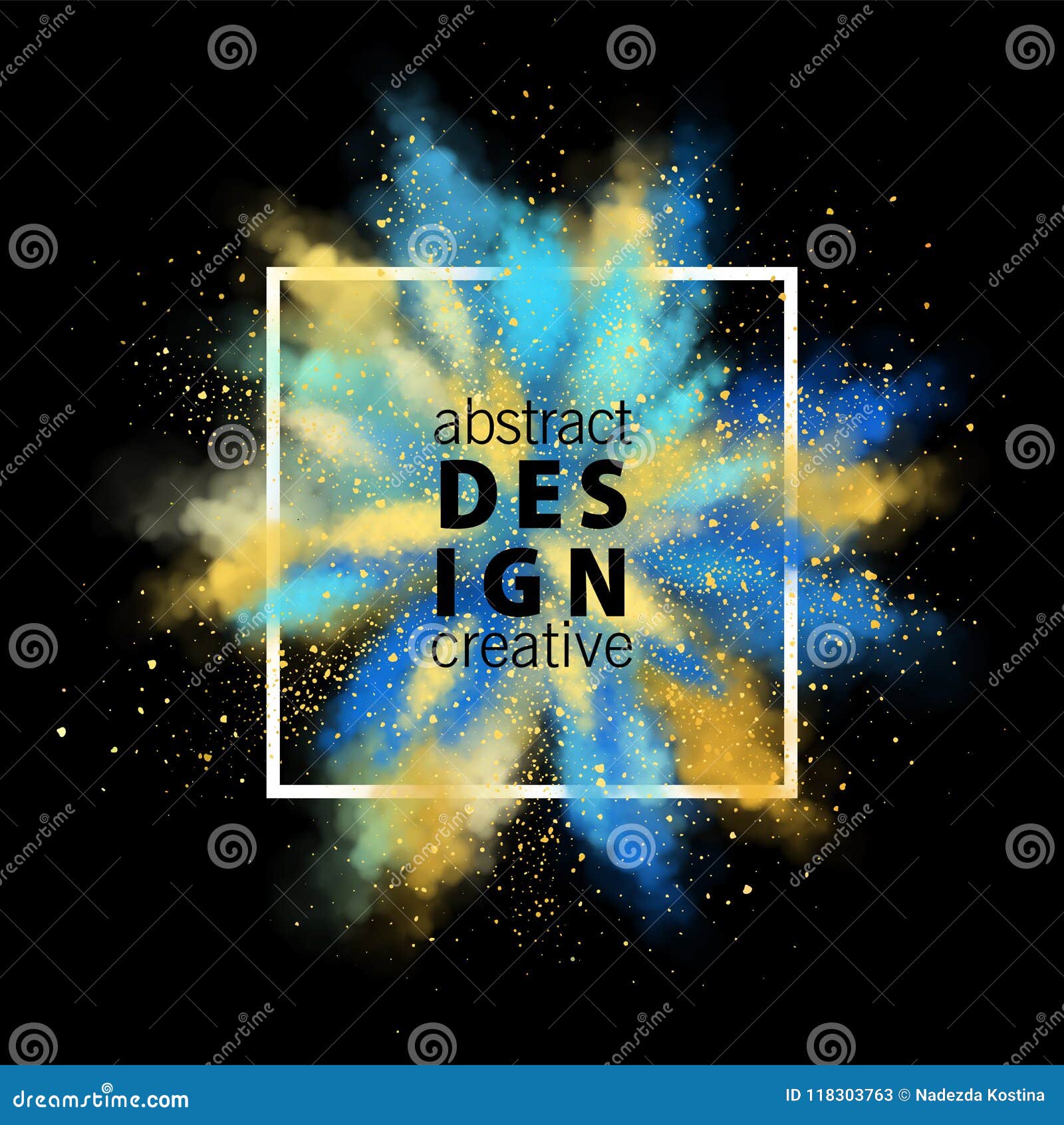 Bandera Abstracta Del Vector Ilustración del Vector - Ilustración de ...