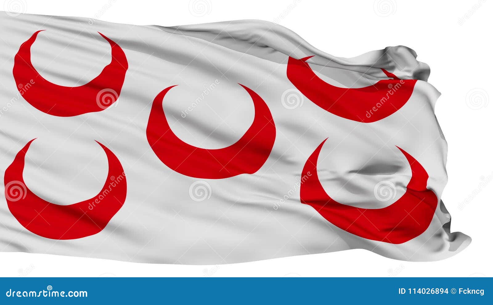 Bandera Aislada De La Ciudad De Qormi, Malta Metrajes - Vídeo de europa ...