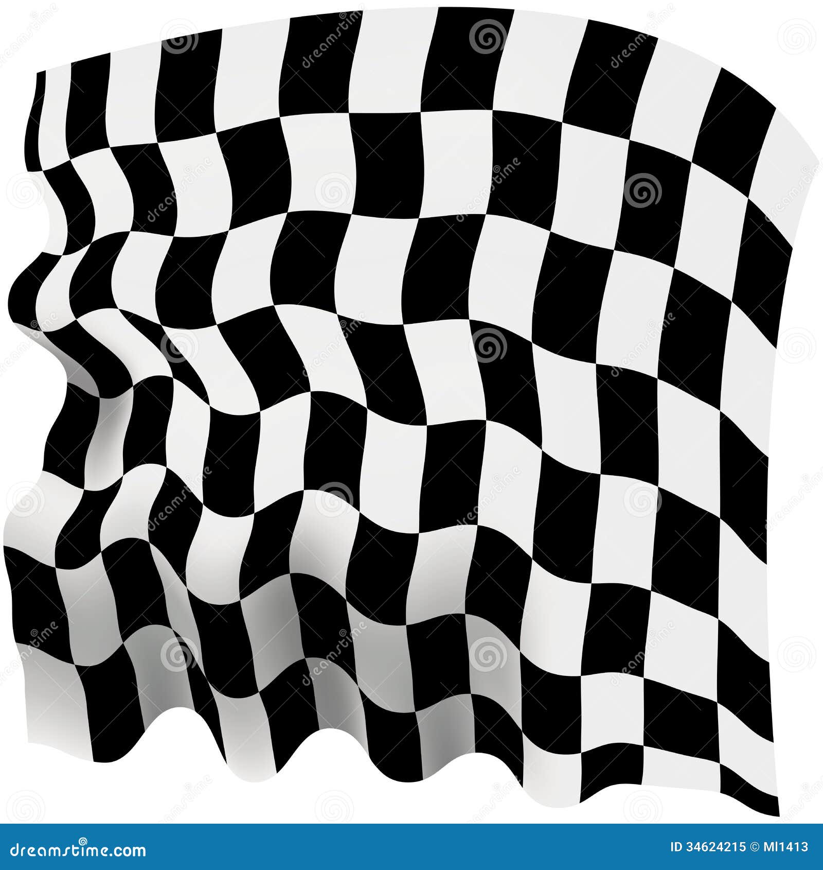 Bandera a cuadros stock de ilustración. Ilustración de contexto - 34624215