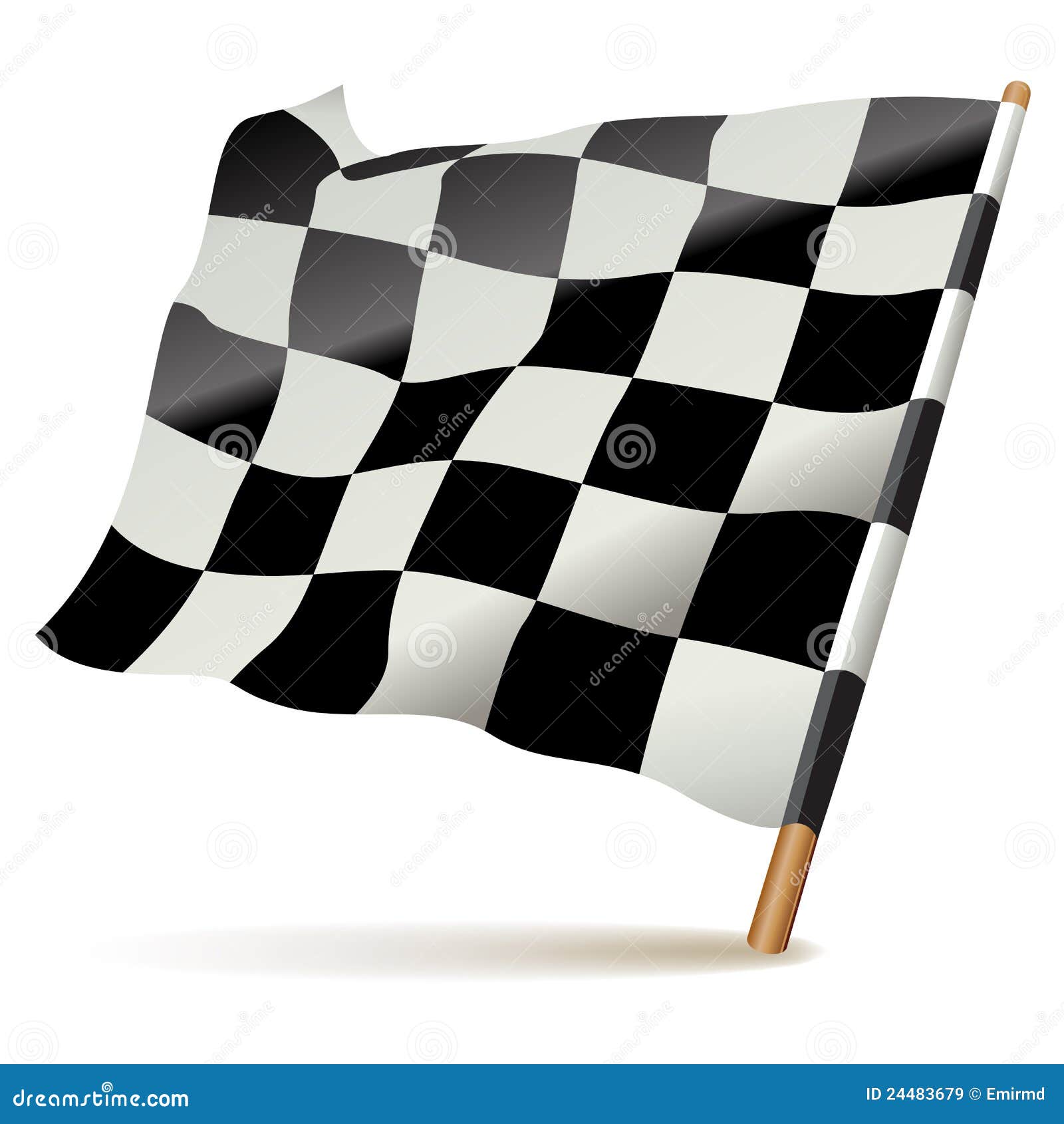 Bandera a Cuadros O a Cuadros Stock de ilustración - Ilustración de ...