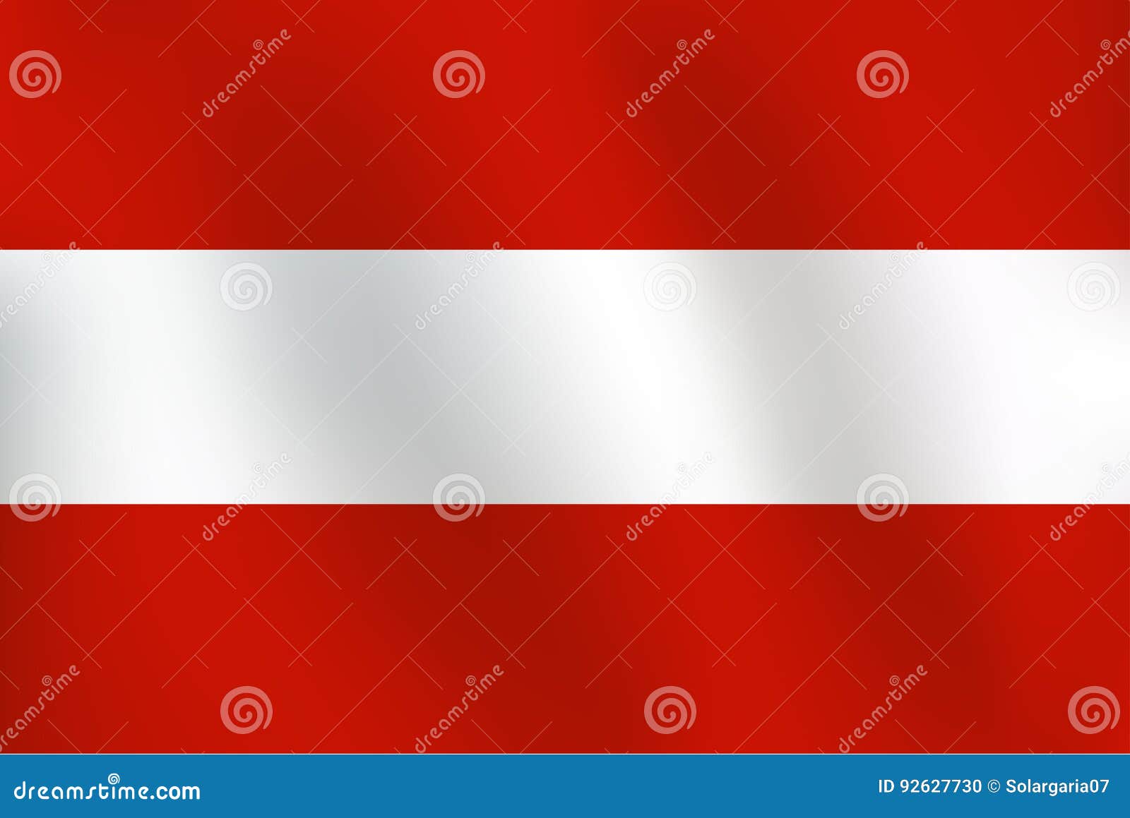 Bandera De Austria - Ejemplo Del Vector Ilustración del Vector ...